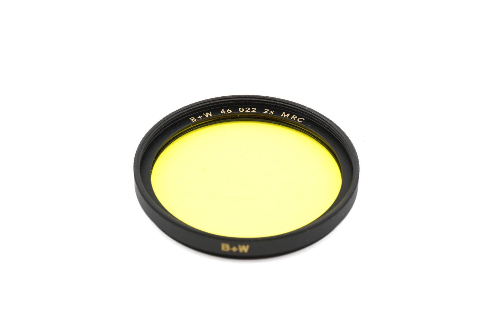 B+W 46mm Yellow Filter 022 2x MRC - Accessory – Kamerastore