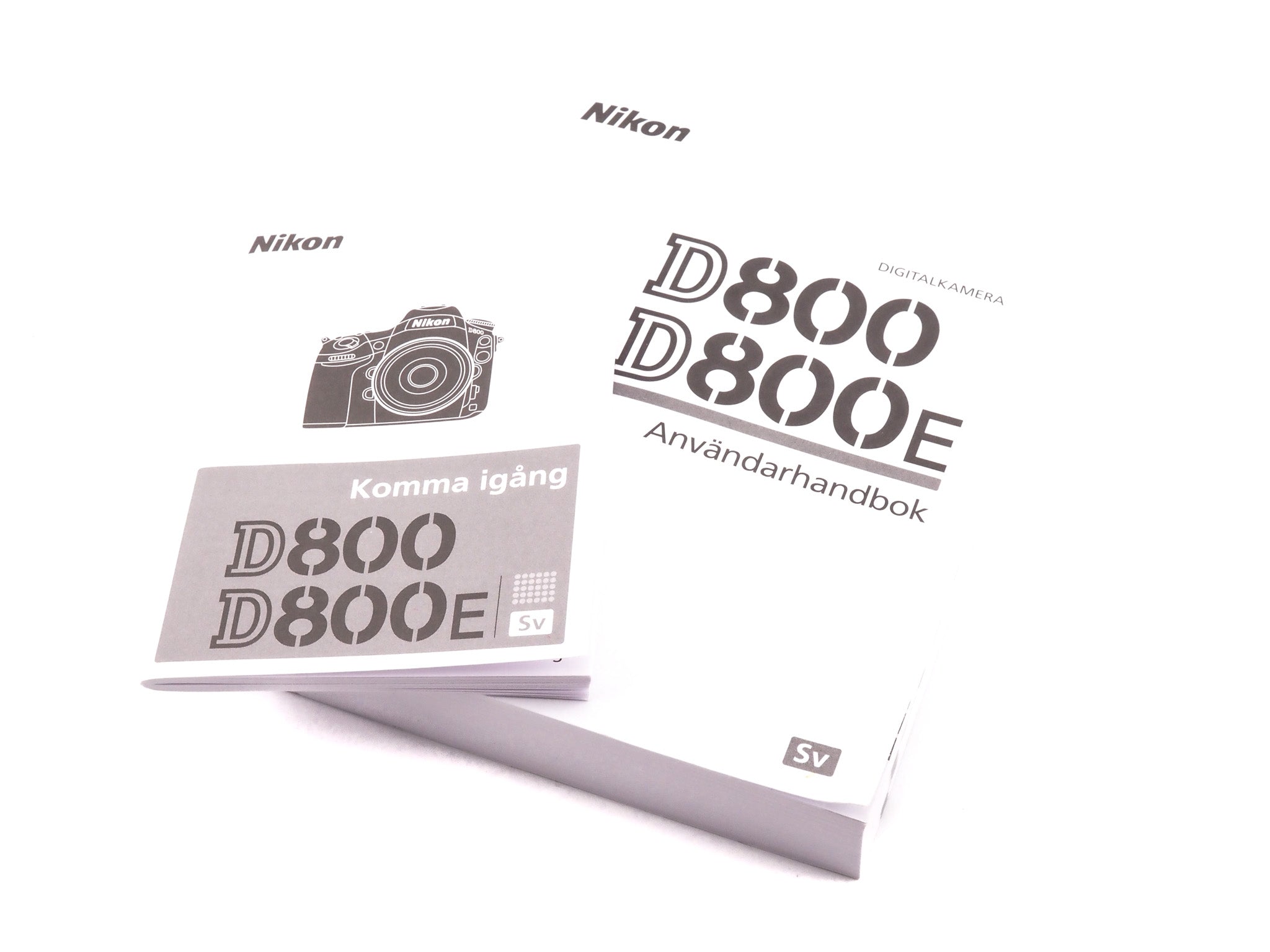 Nikon D800(E) Instructions – Kamerastore