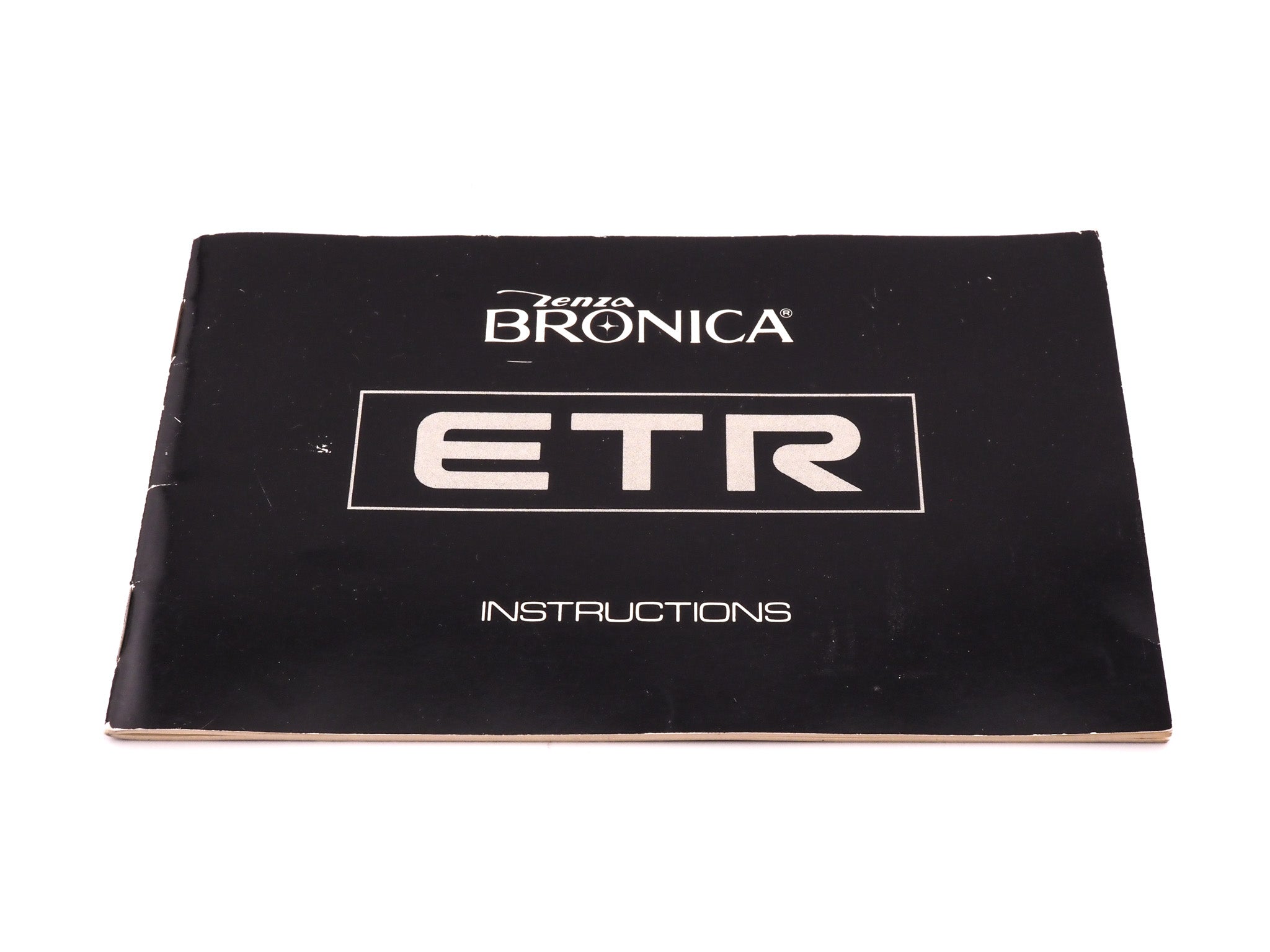 Zenza Bronica ETR Instructions - Accessory – Kamerastore