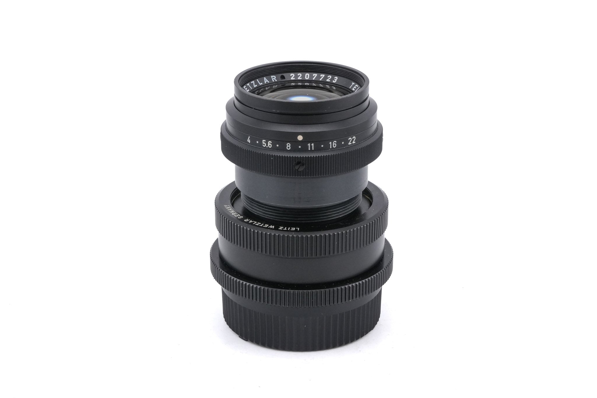 Leica 135mm f4 Tele-Elmar (Optical Lens Unit) (Type I) (11852) + Unive ...