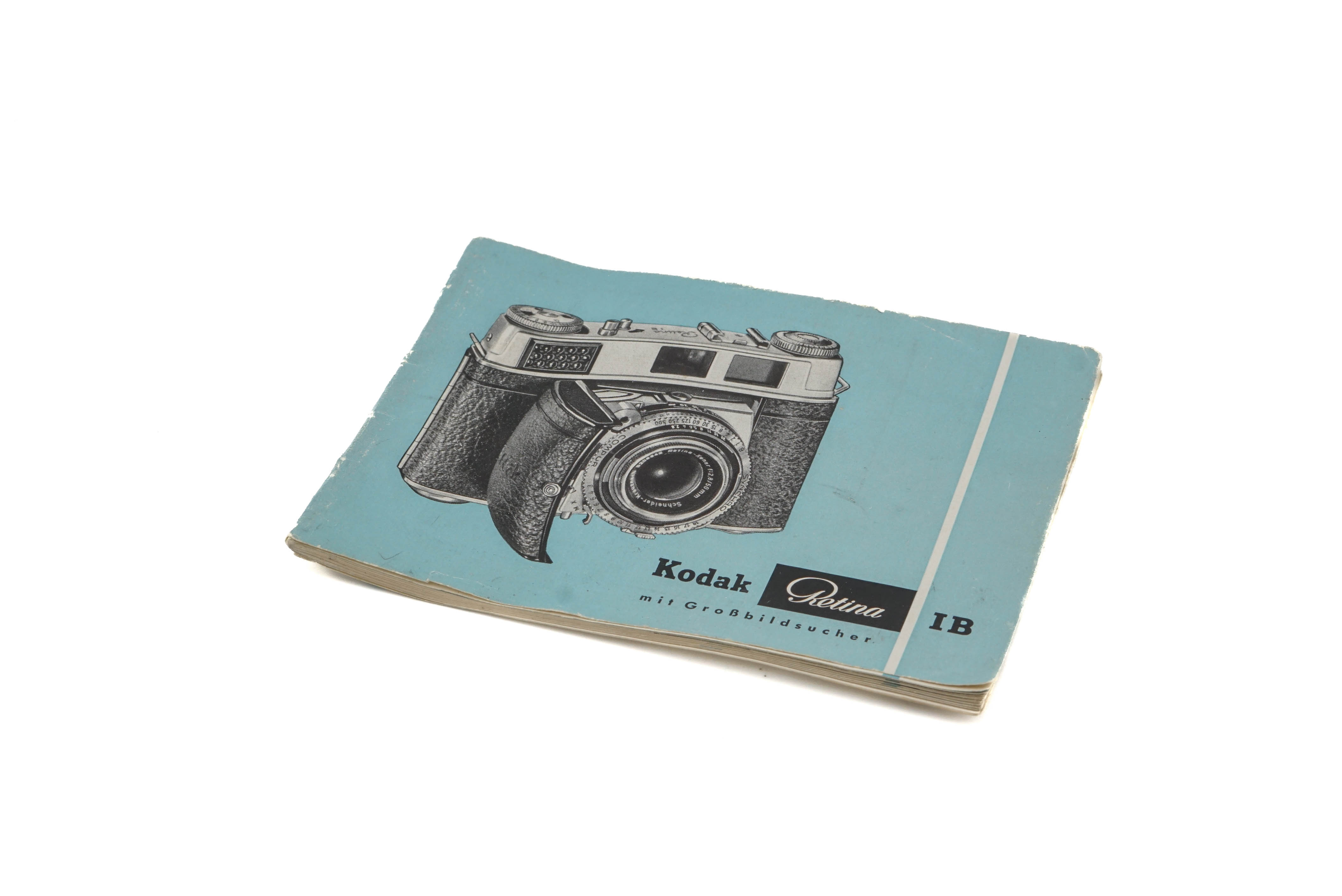 Kodak Retina Ib Instructions - Accessory – Kamerastore