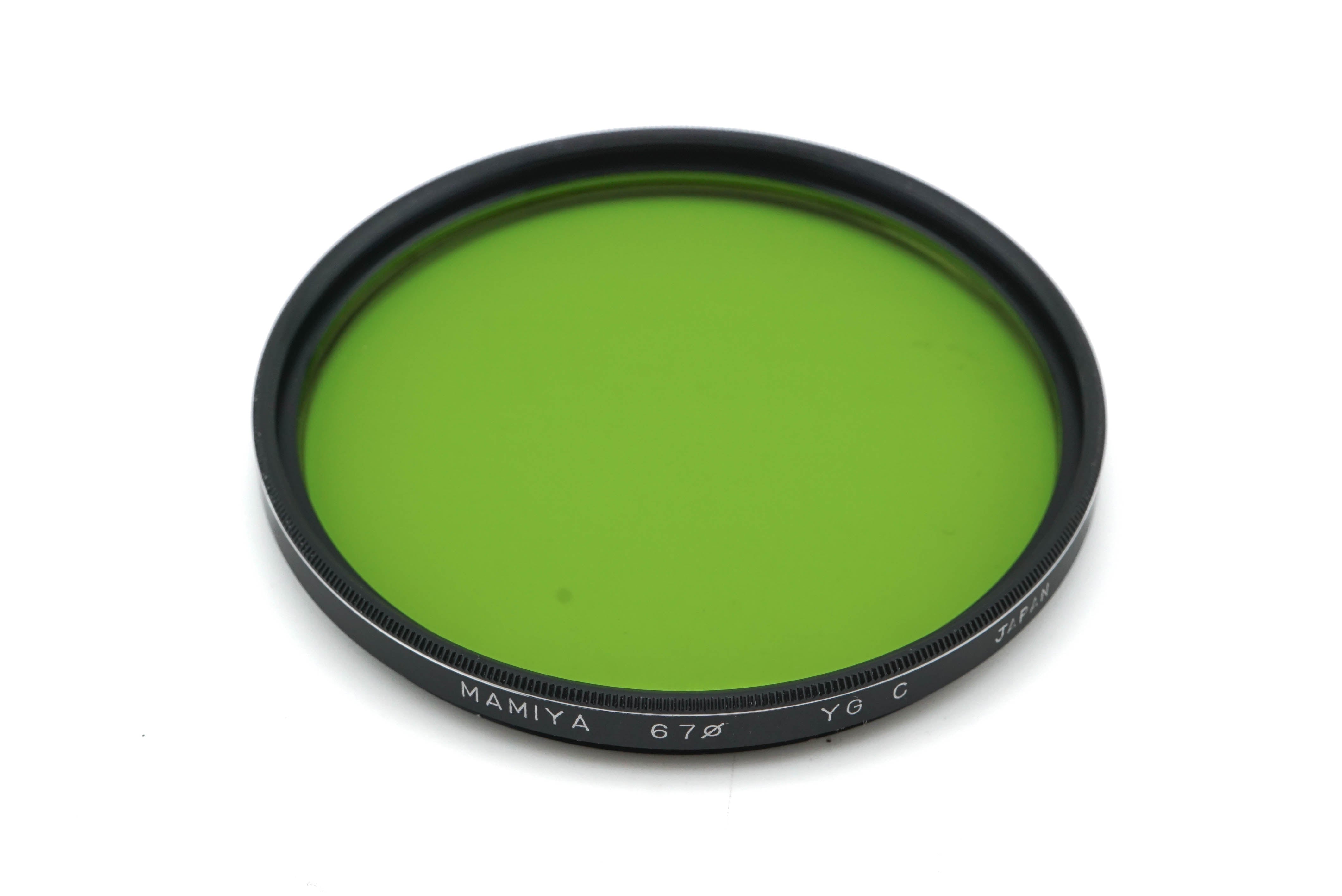 Mamiya 67mm Yellow-Green Filter YG C - Accessory – Kamerastore