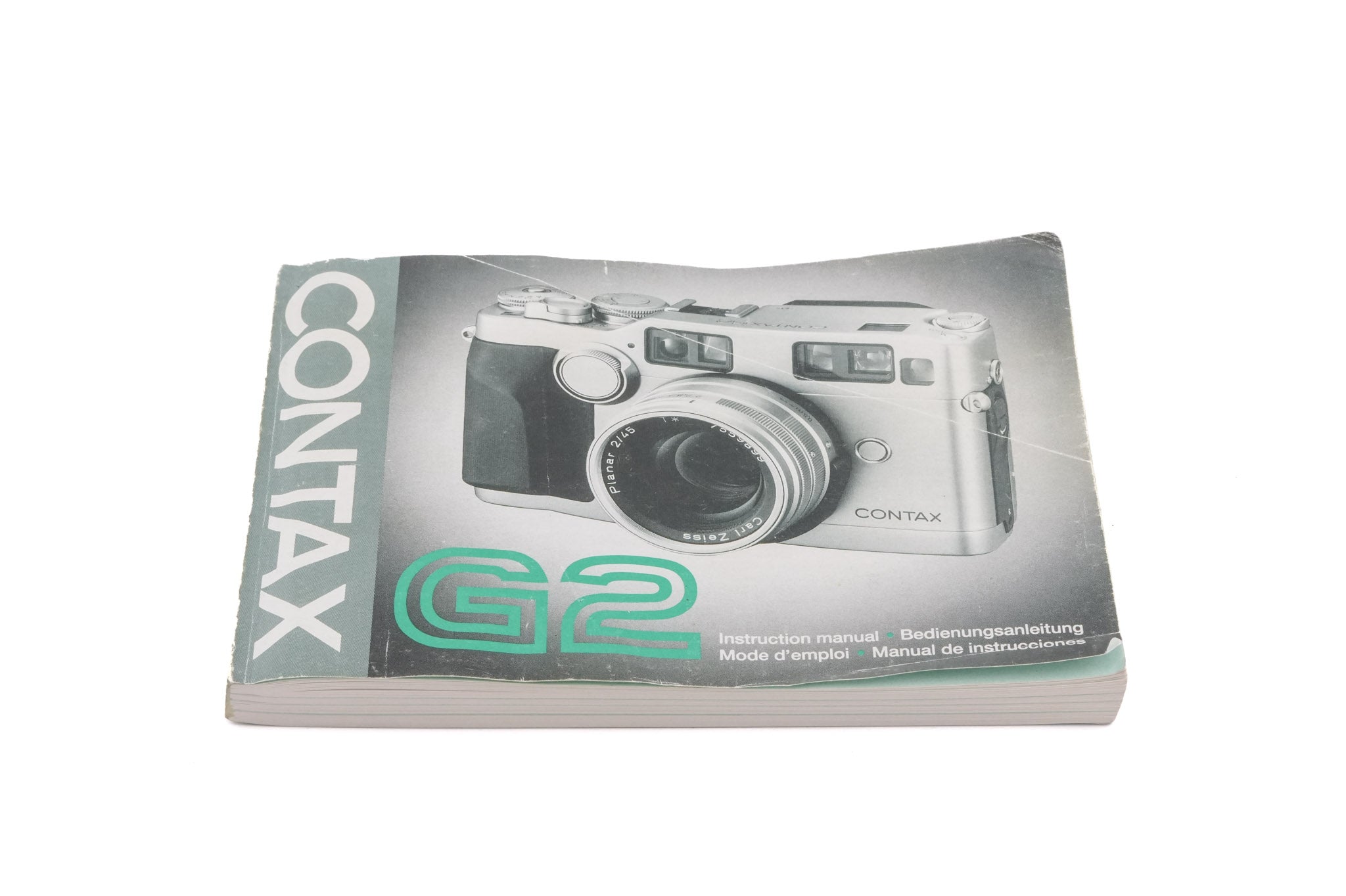 Contax G2 Instruction Manual - Accessory – Kamerastore