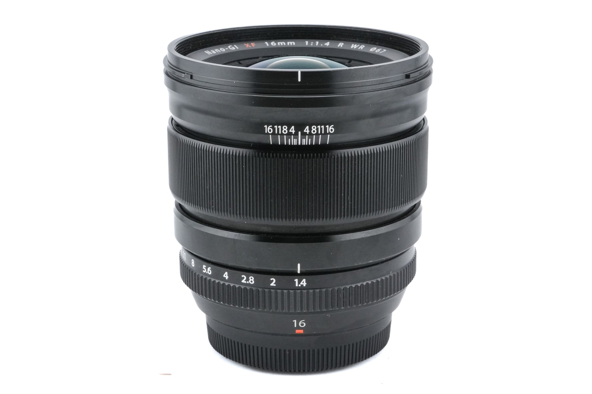 Fujifilm 16mm f1.4 Nano-GI Fujinon Aspherical XF R WR – Kamerastore