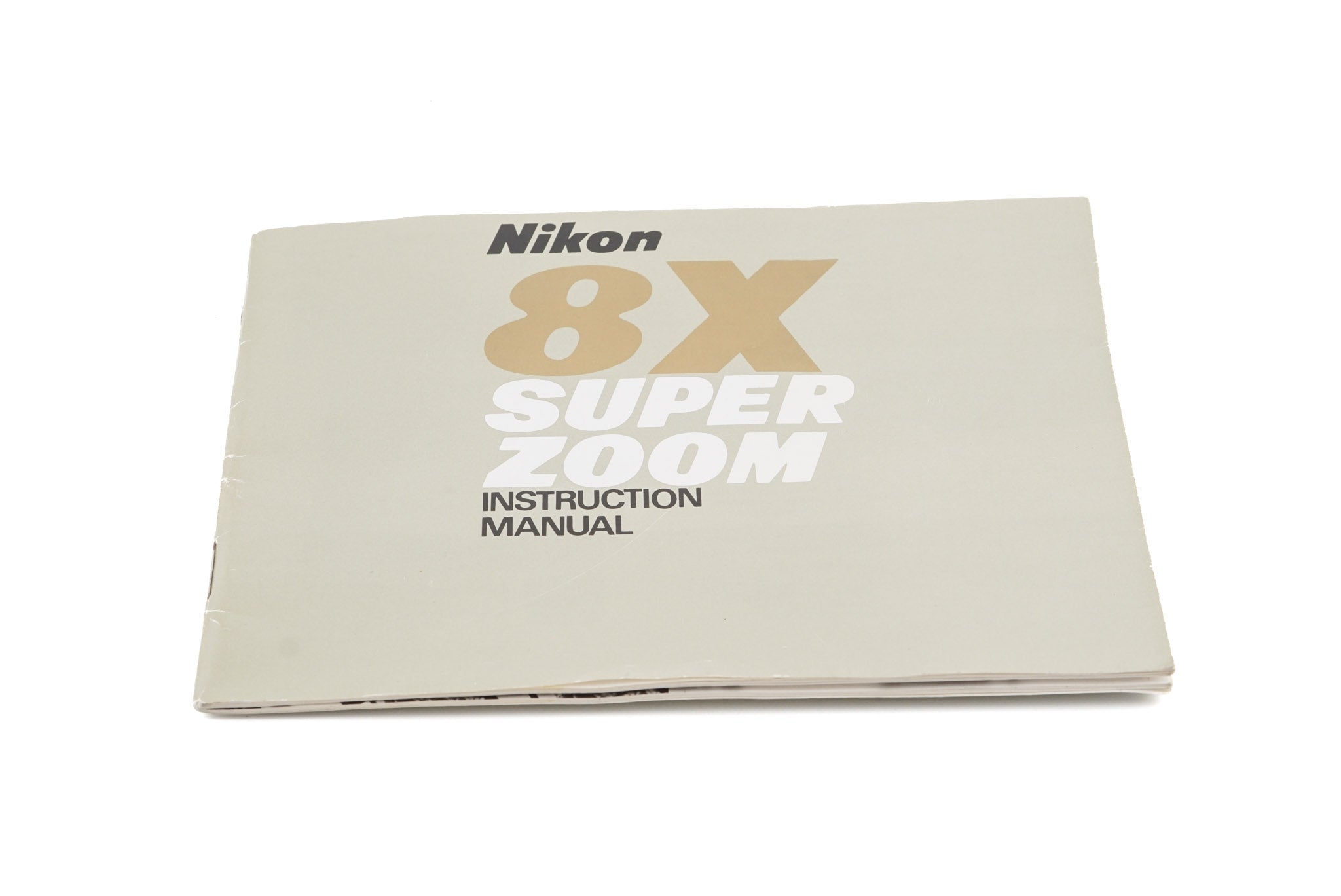 Nikon 8x Super Zoom Instructions - Accessory – Kamerastore