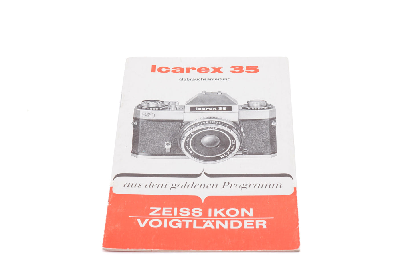 Zeiss Ikon Icarex 35 Instructions - Accessory – Kamerastore