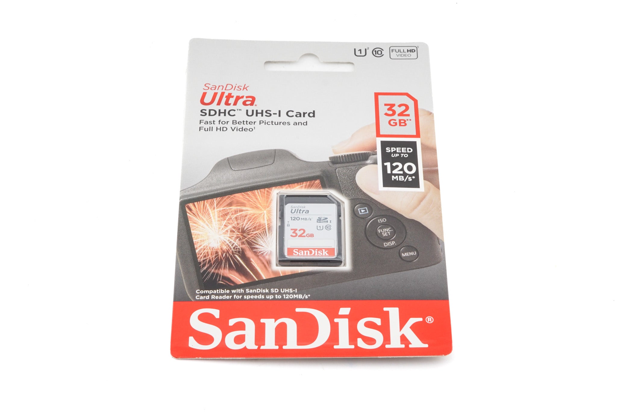 Sandisk 32 GB SDHC Card Ultra UHS-I (120 MB/S) - Accessory – Kamerastore