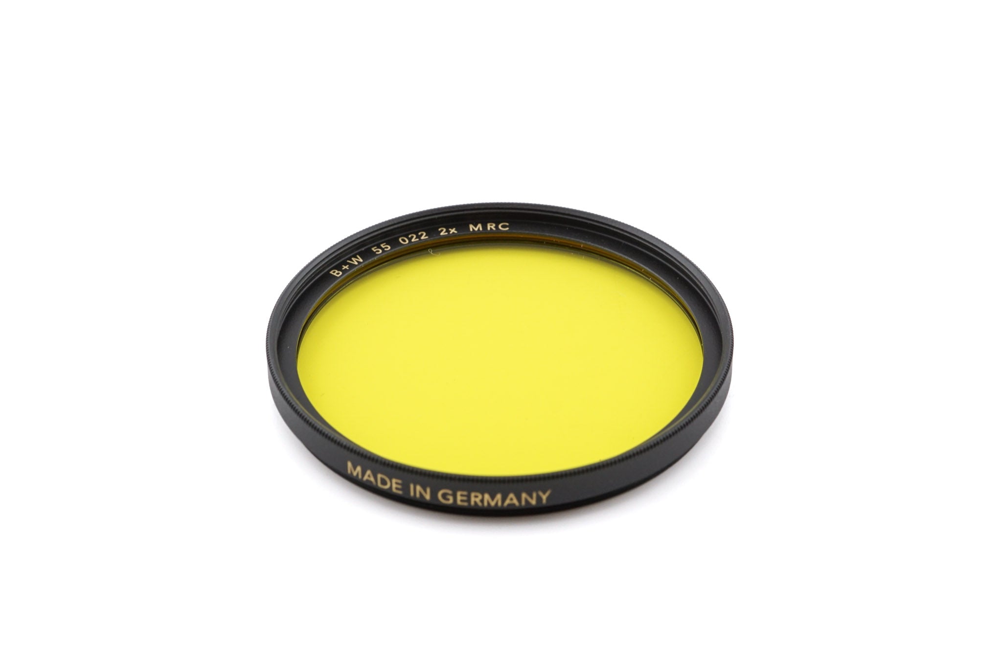 B+W 55mm Yellow Filter 022 2X MRC - Accessory – Kamerastore
