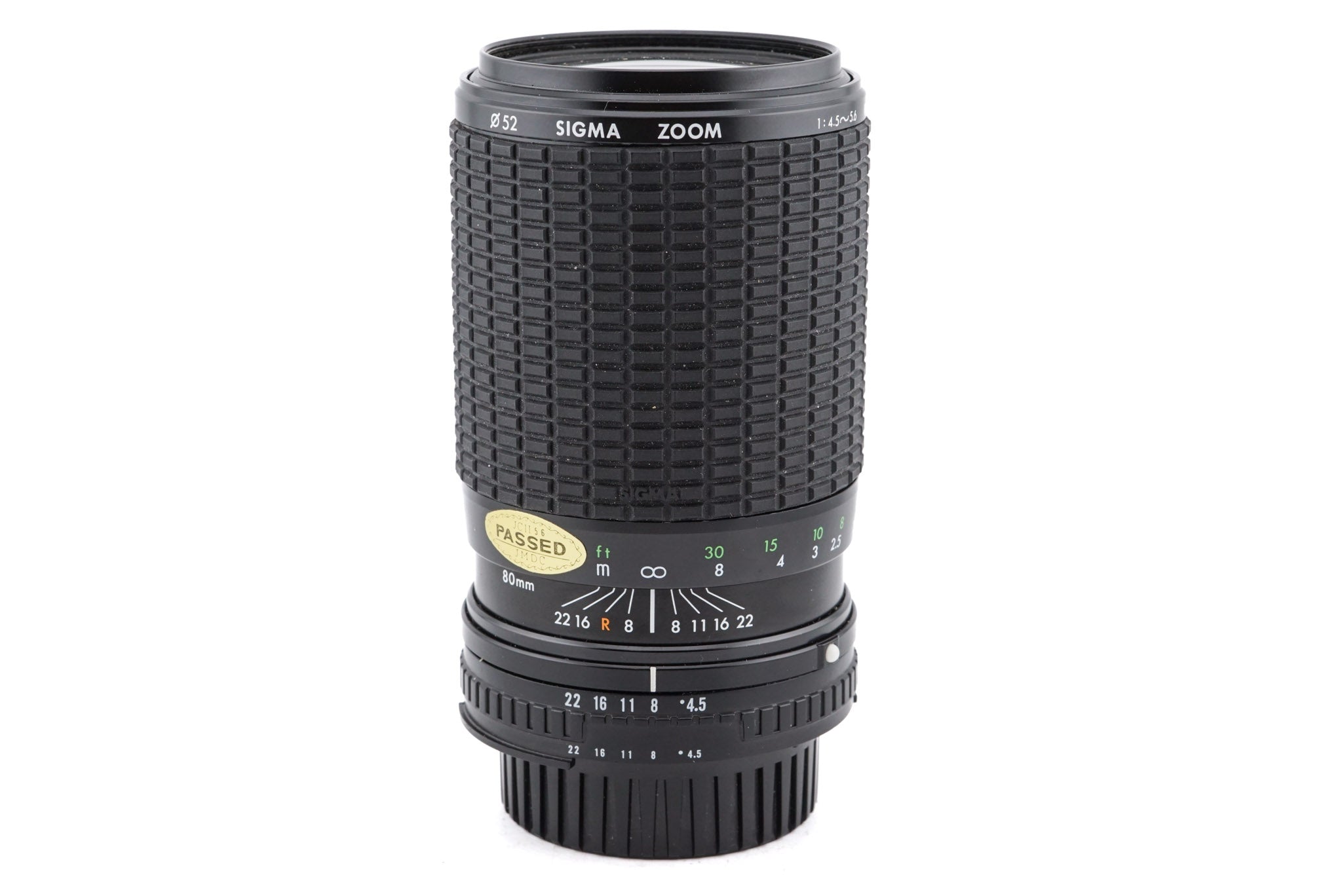 Sigma 80-200mm f4.5-5.6 Multi-Coated - Lens – Kamerastore