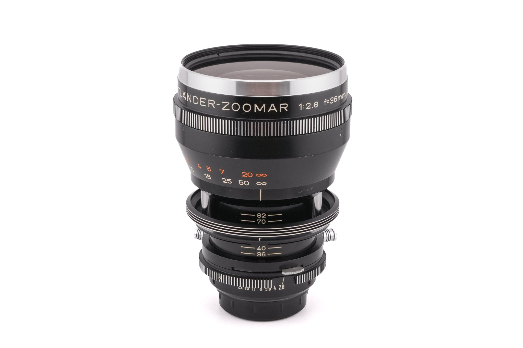 Voigtländer Zoomar 36-82mm f2.8 - Lens – Kamerastore