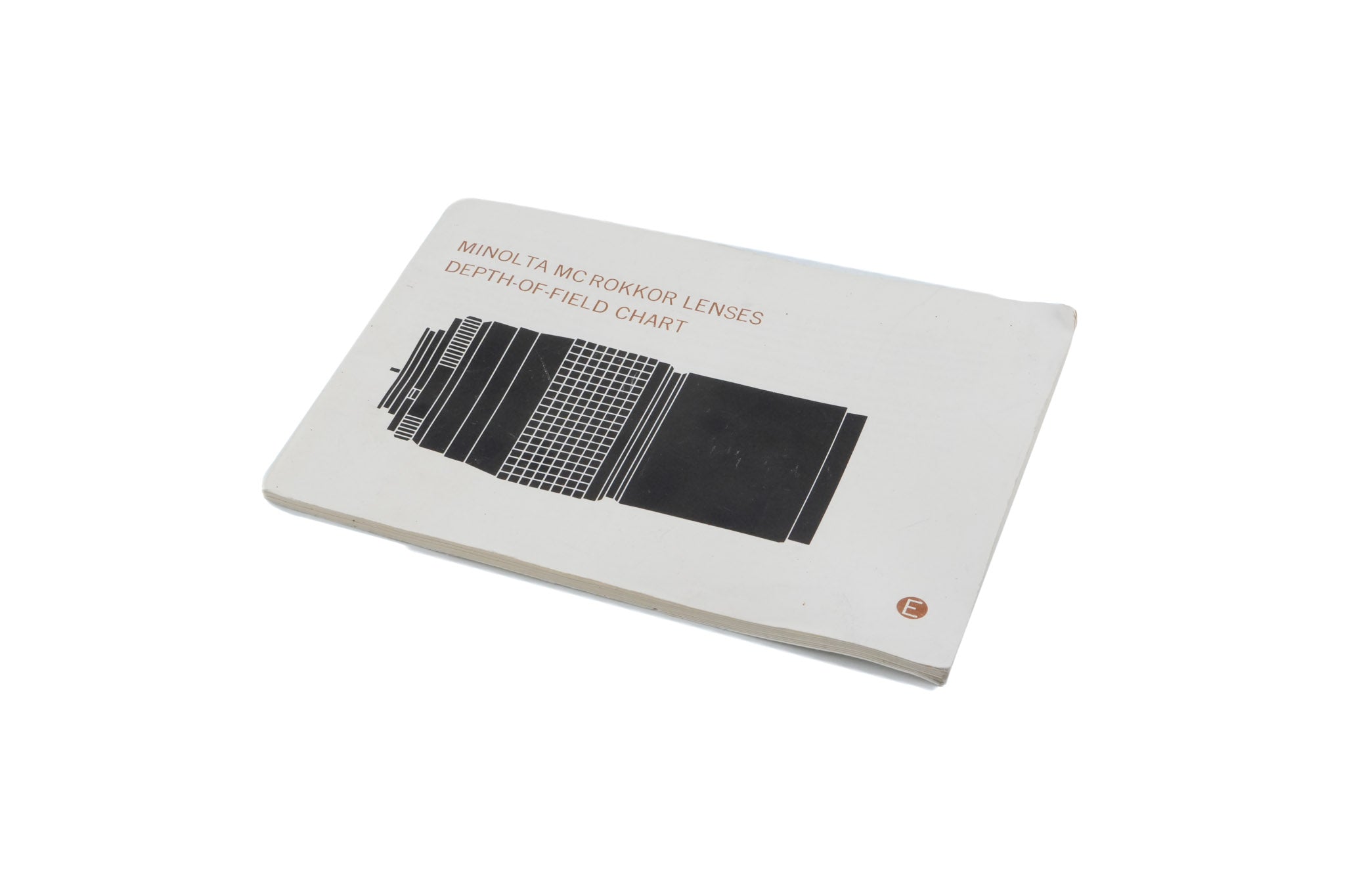 Minolta MC Rokkor Depth Of Field Chart – Kamerastore