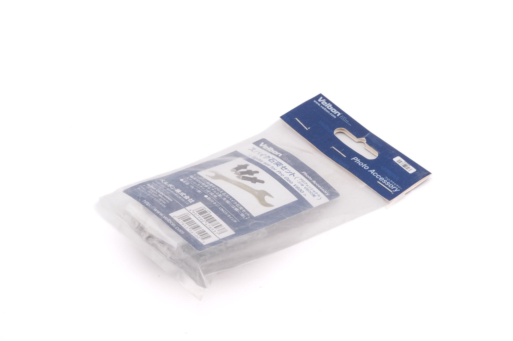 Velbon Pro Geo V600 Spike Set – Kamerastore