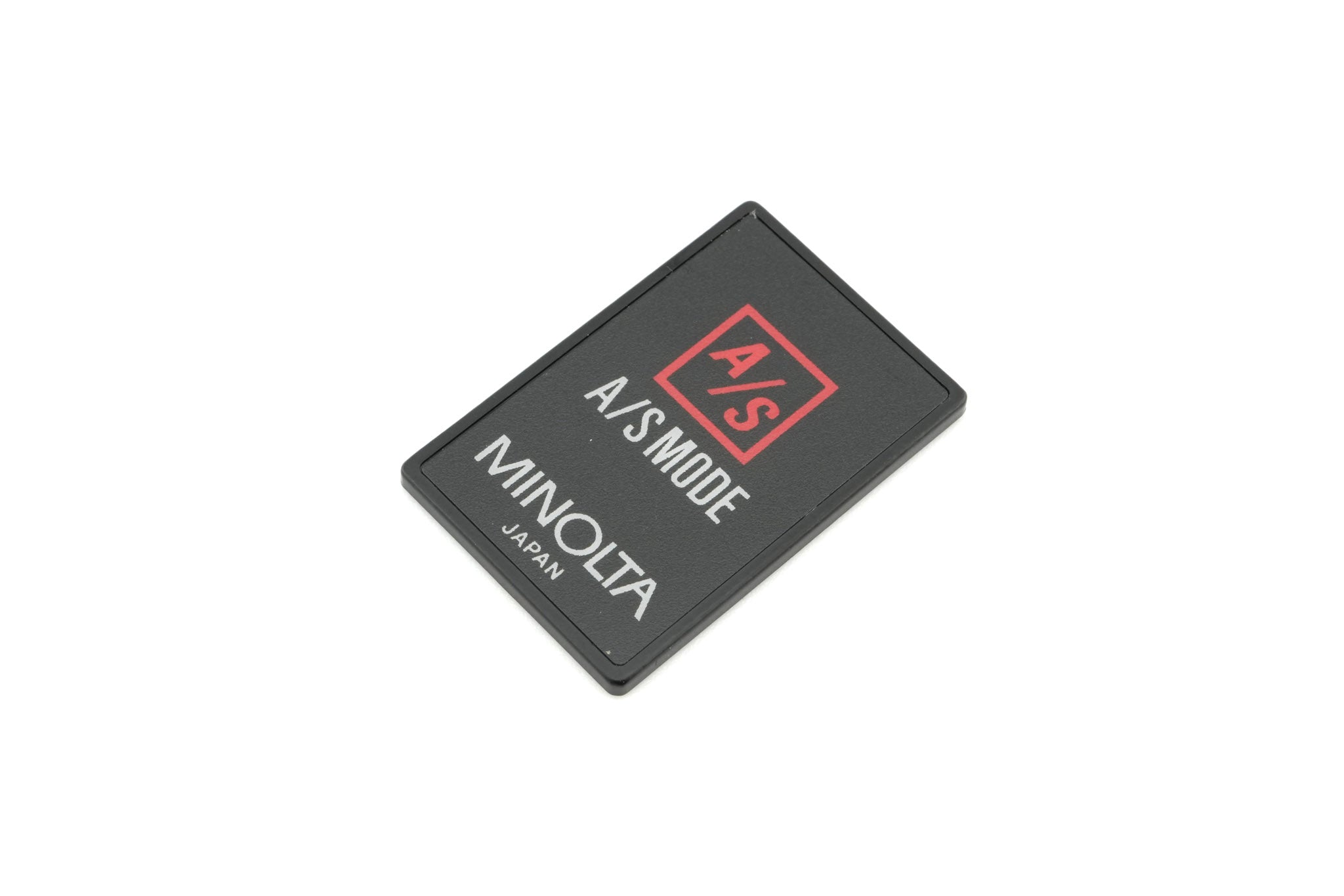 Minolta A/S Mode Card - Accessory – Kamerastore