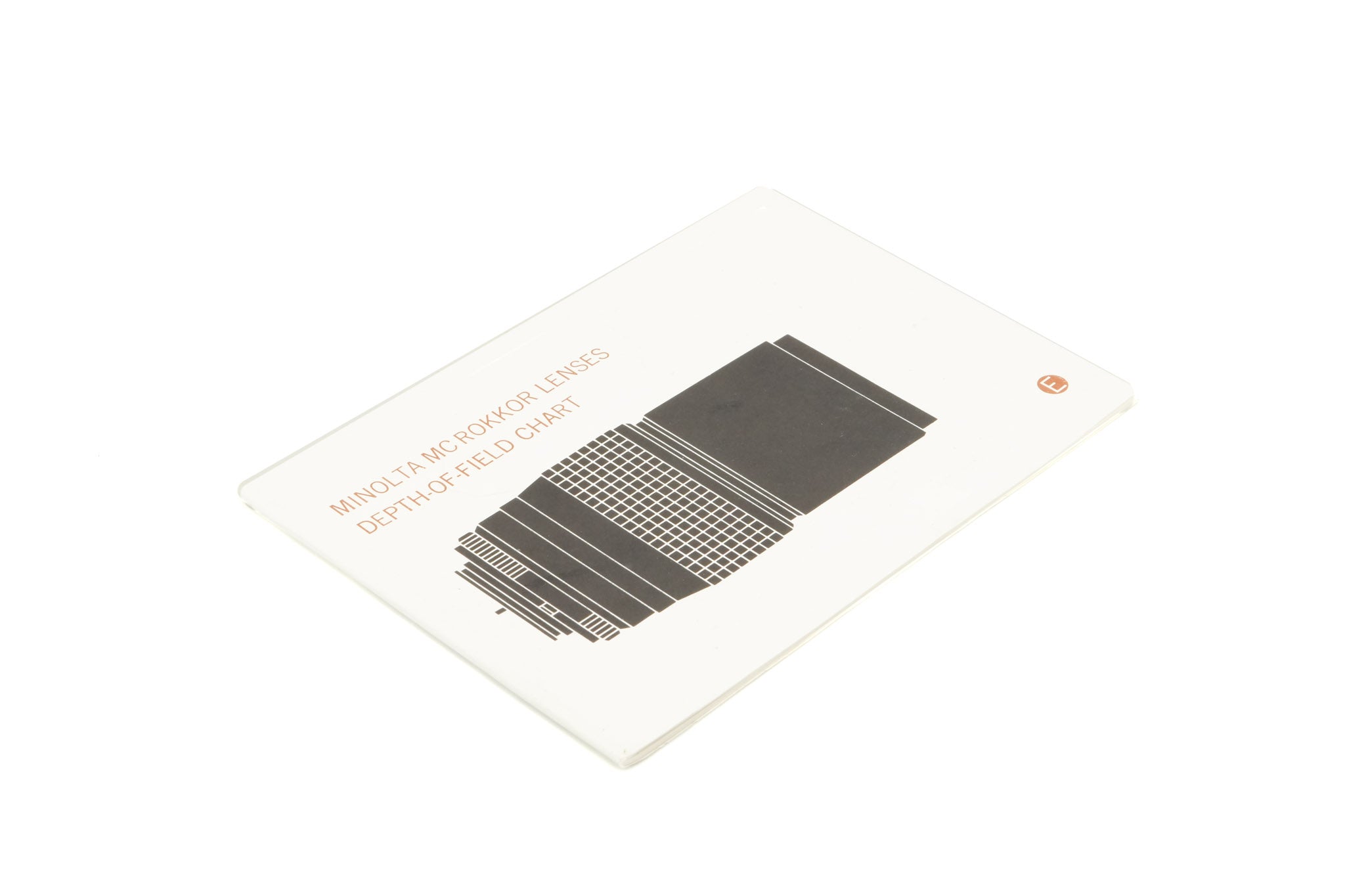 Minolta MC Rokkor Depth Of Field Chart – Kamerastore