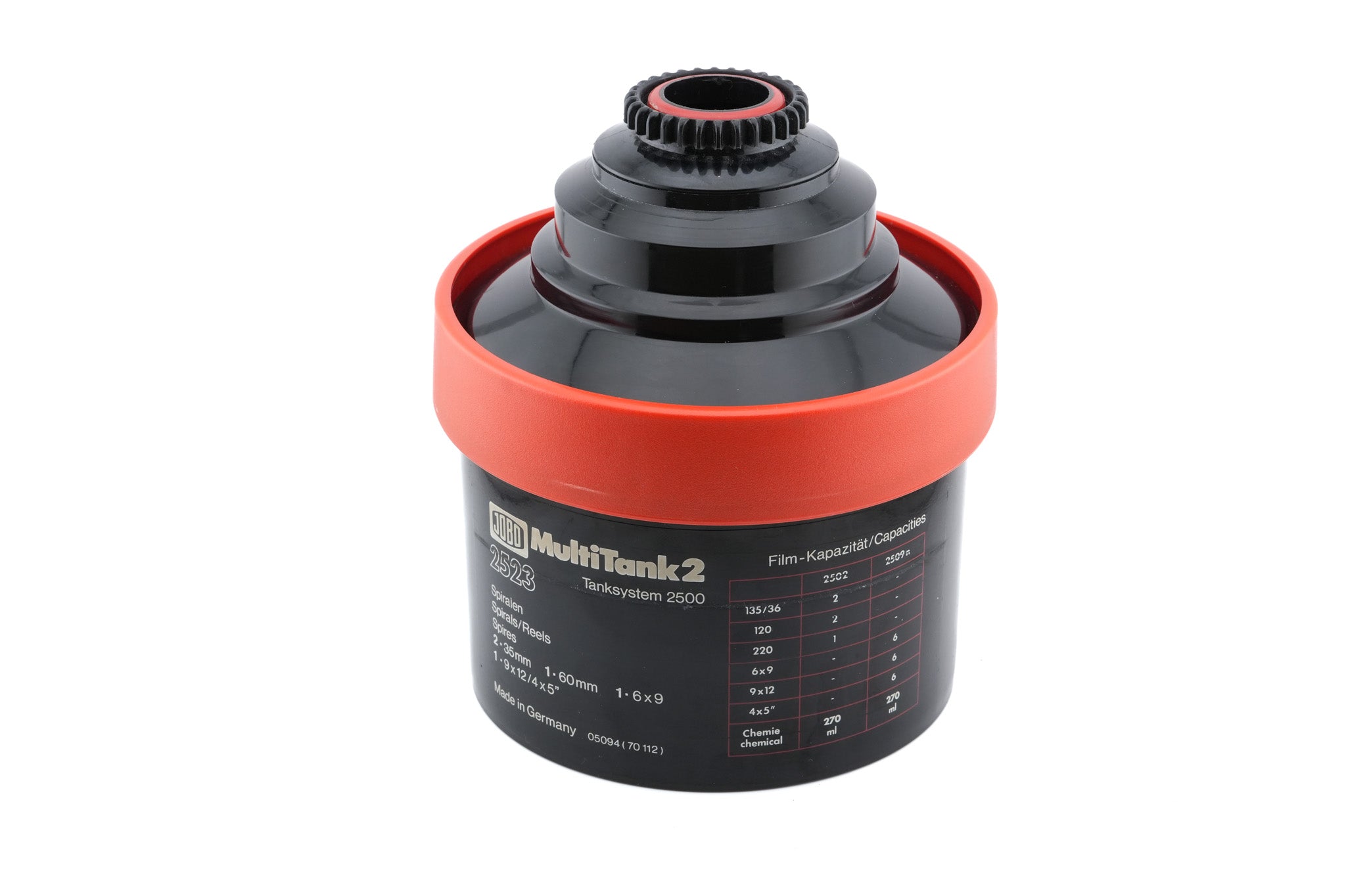 Jobo Multitank 2 (2523) - Supply – Kamerastore