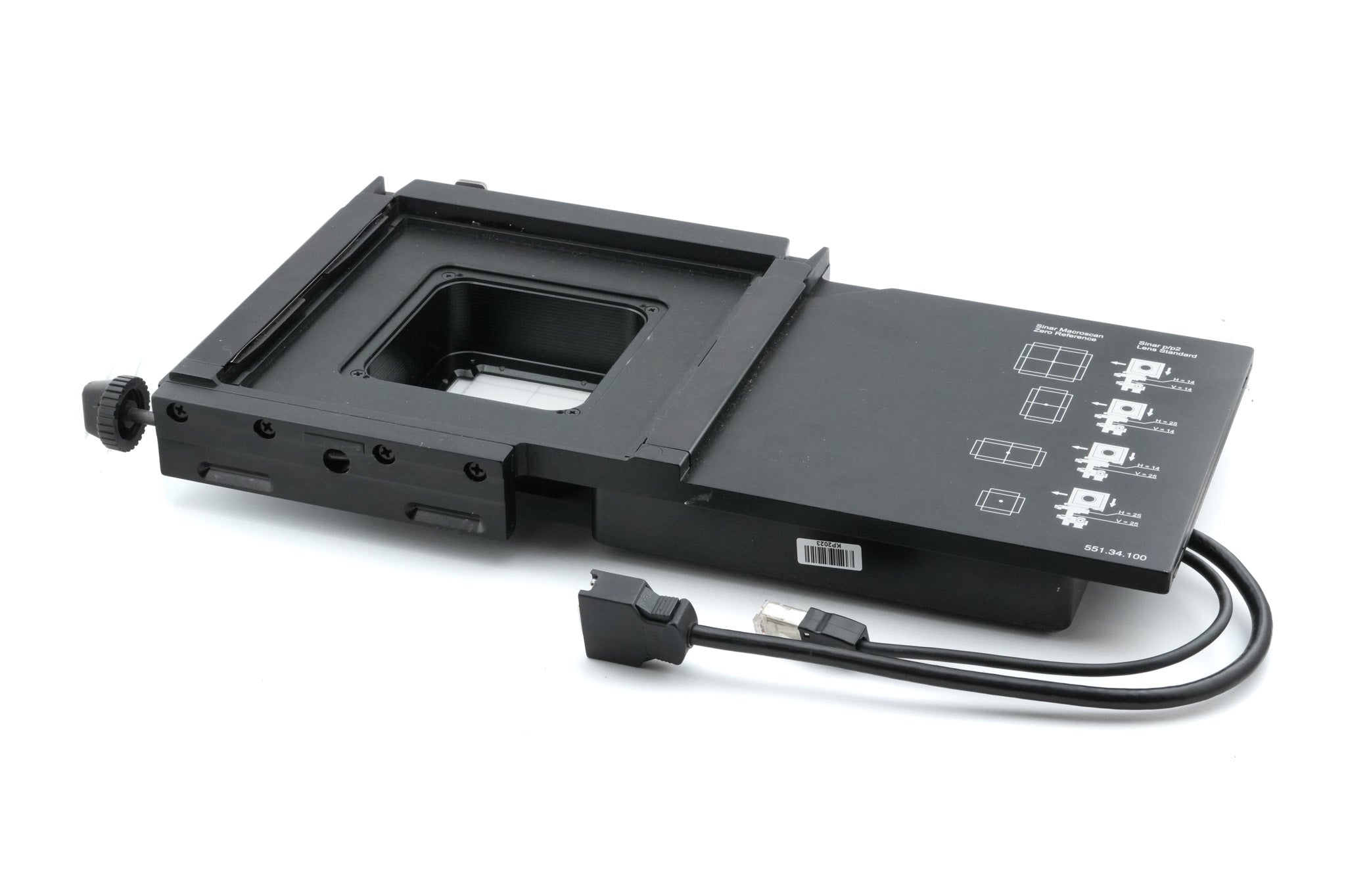 Sinar P2 Macroscan Sliding Adaptor (551.34.100) - Accessory – Kamerastore