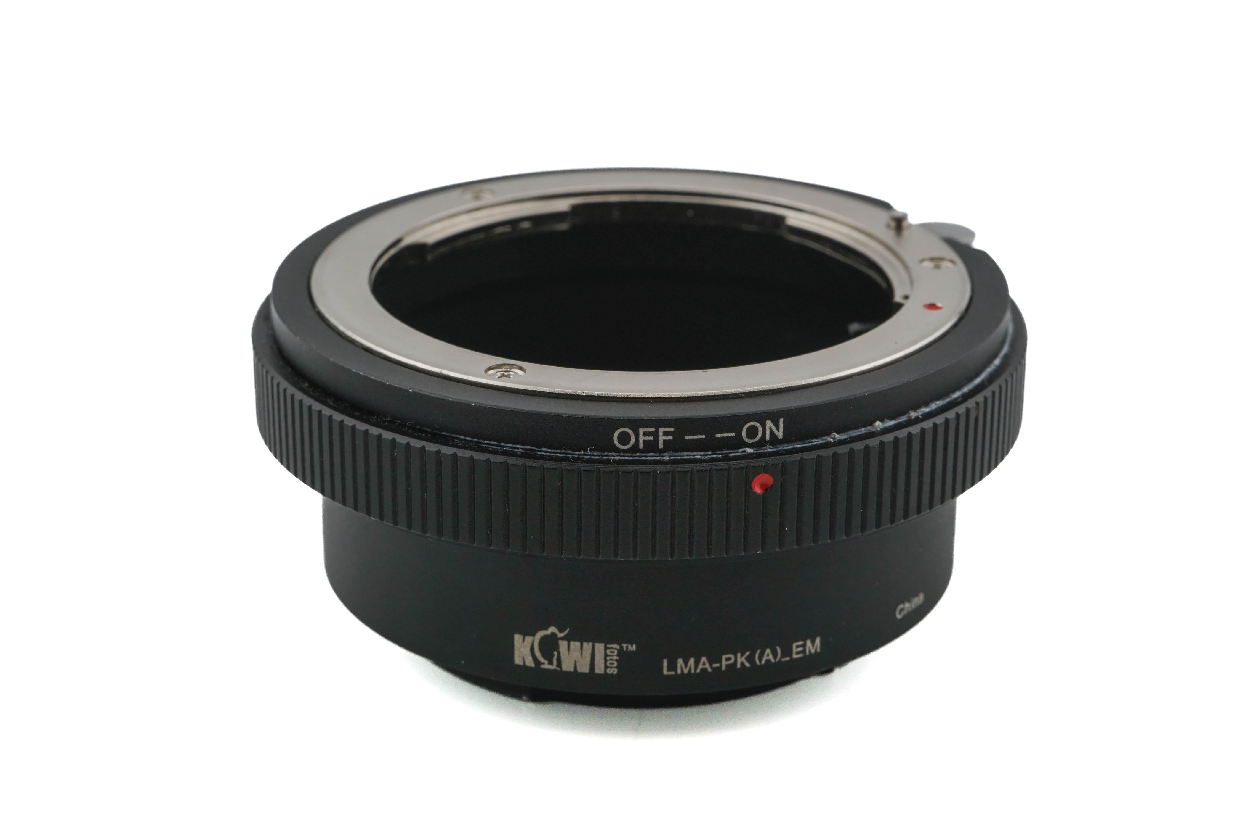 Kiwi Pentax K - Sony E/FE (LMA-PK(A)_EM) Adapter - Lens Adapter ...