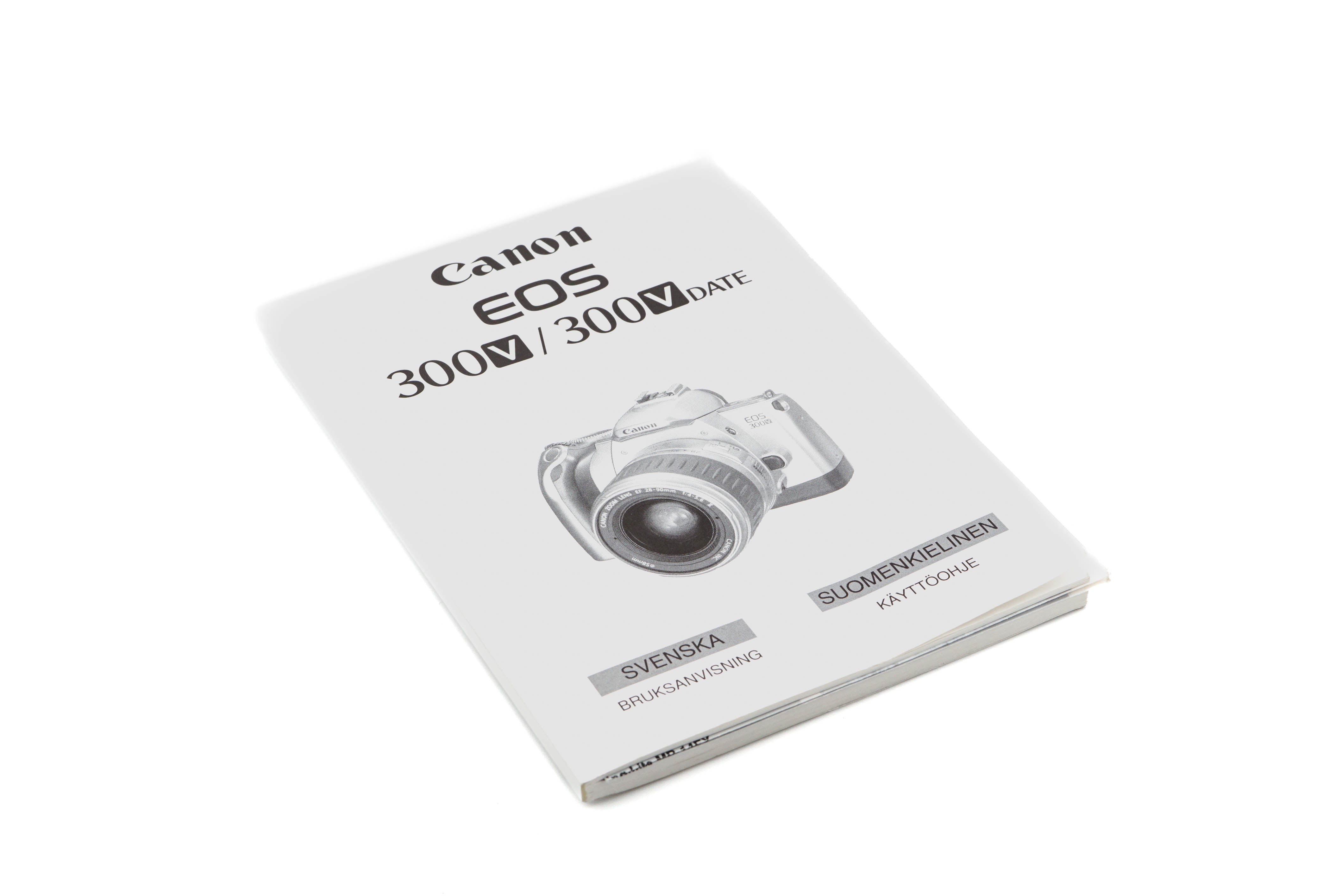 Canon EOS 300V / 300V Date Instruction Manual – Kamerastore