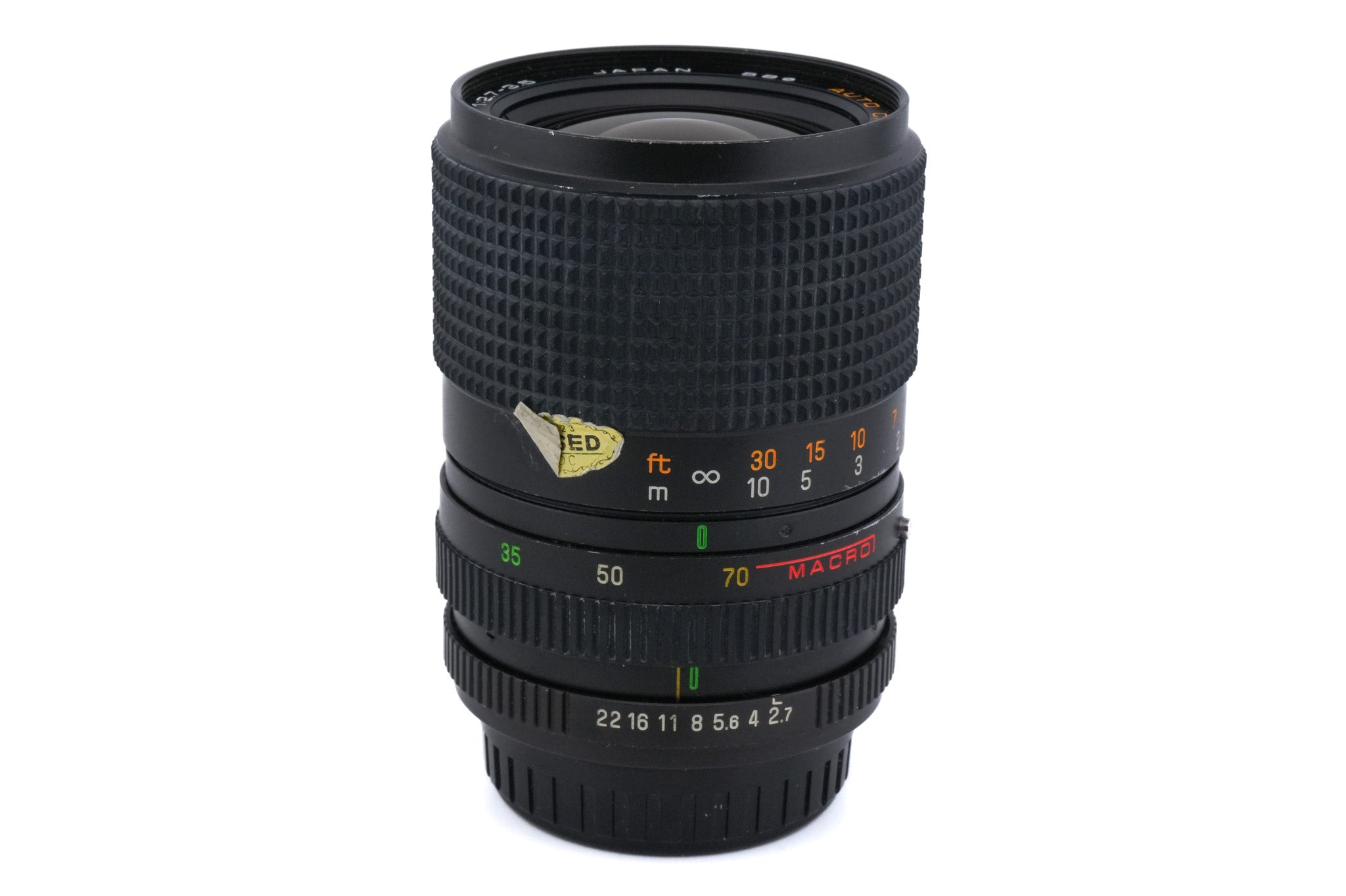 Chinon 35-70mm f2.7-3.5 MC Auto Zoom – Kamerastore