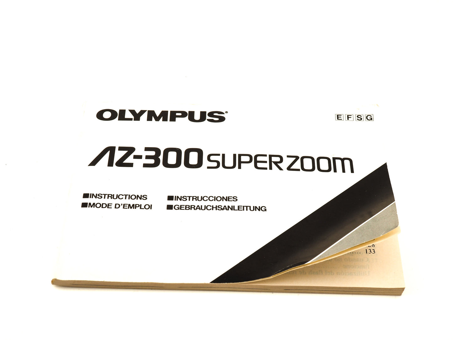 Olympus AZ-300 Super Zoom Instructions – Kamerastore