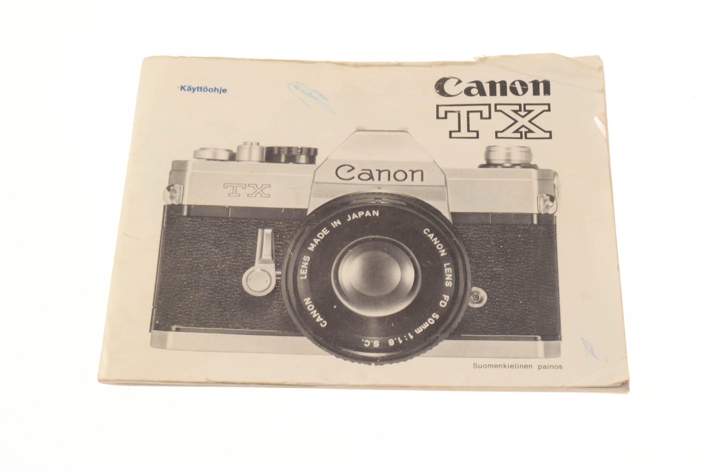 Canon TX Intructions – Kamerastore