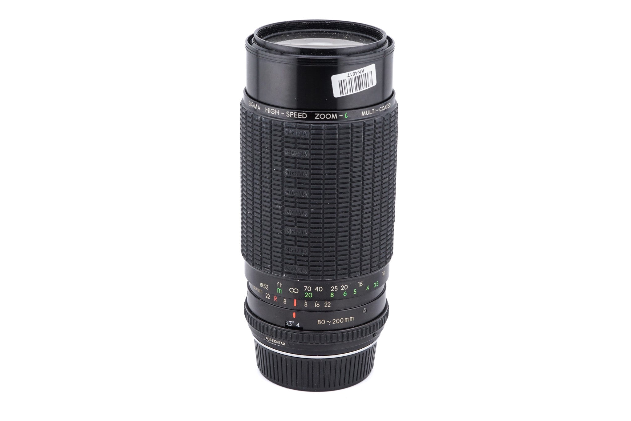 Sigma 80-200mm f3.5-4 High-Speed Zoom-l - Lens – Kamerastore