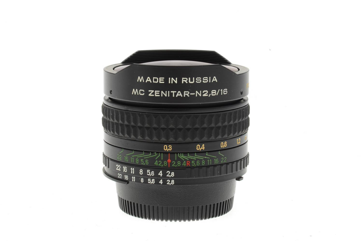 Zenit 16mm f2.8 MC Zenitar-N Fish-Eye AI - Lens – Kamerastore