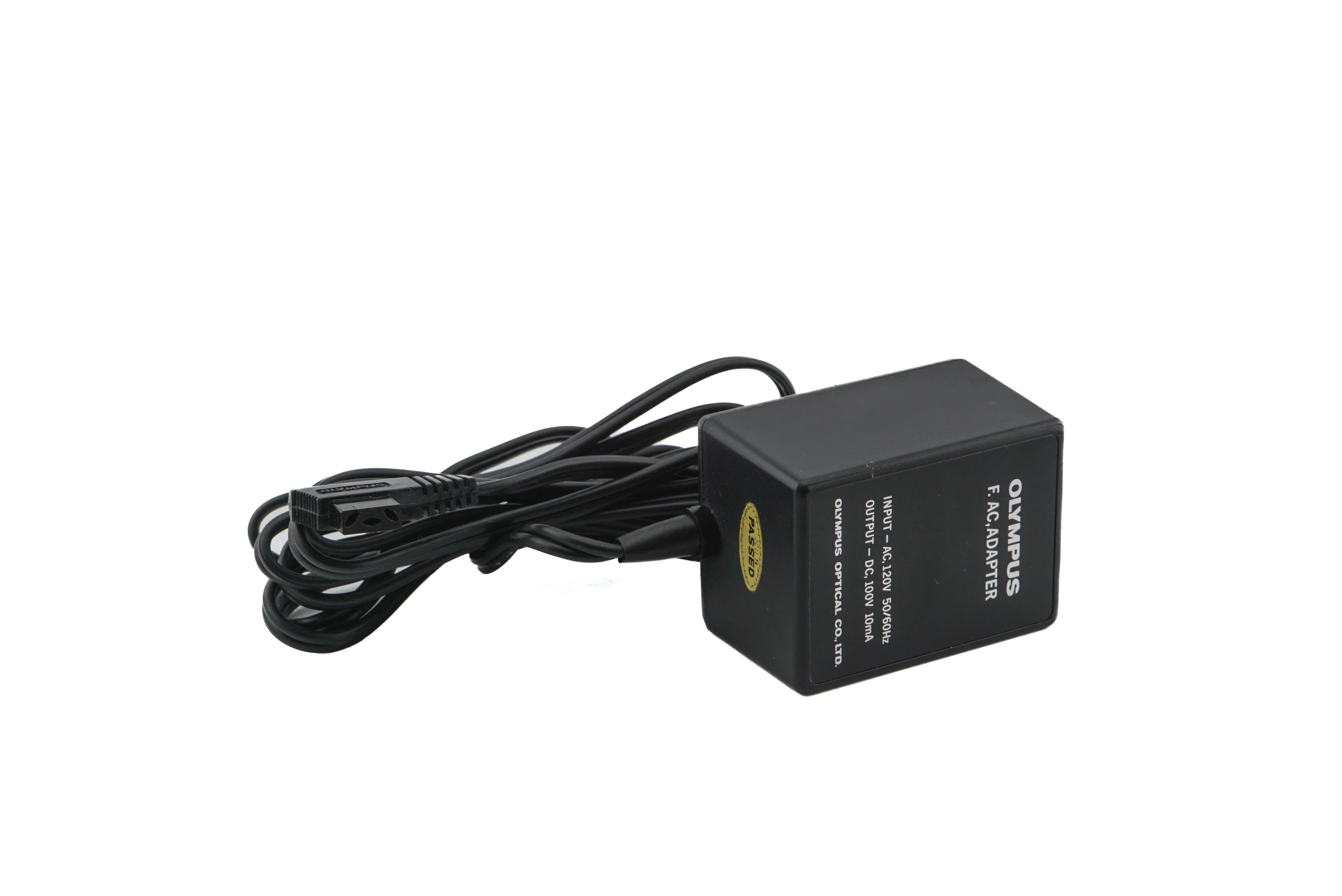 Olympus F. AC Adapter (120V) – Kamerastore