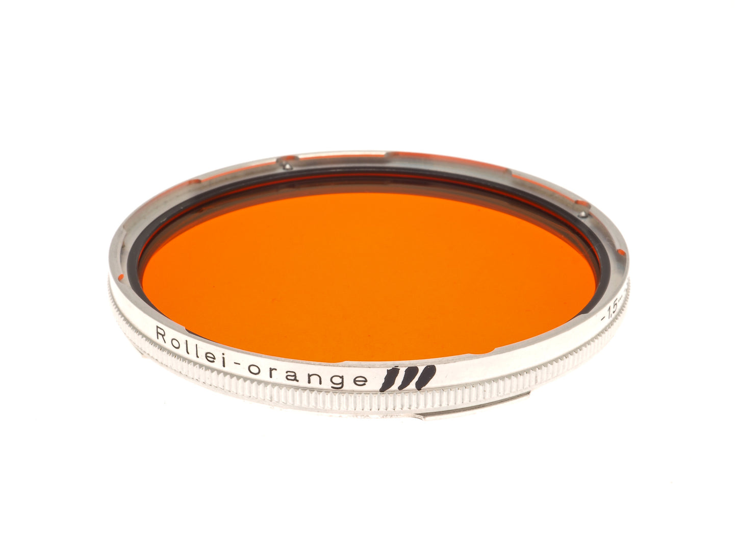 Rollei Bay VI Orange Filter -1,5 -3 - Accessory – Kamerastore