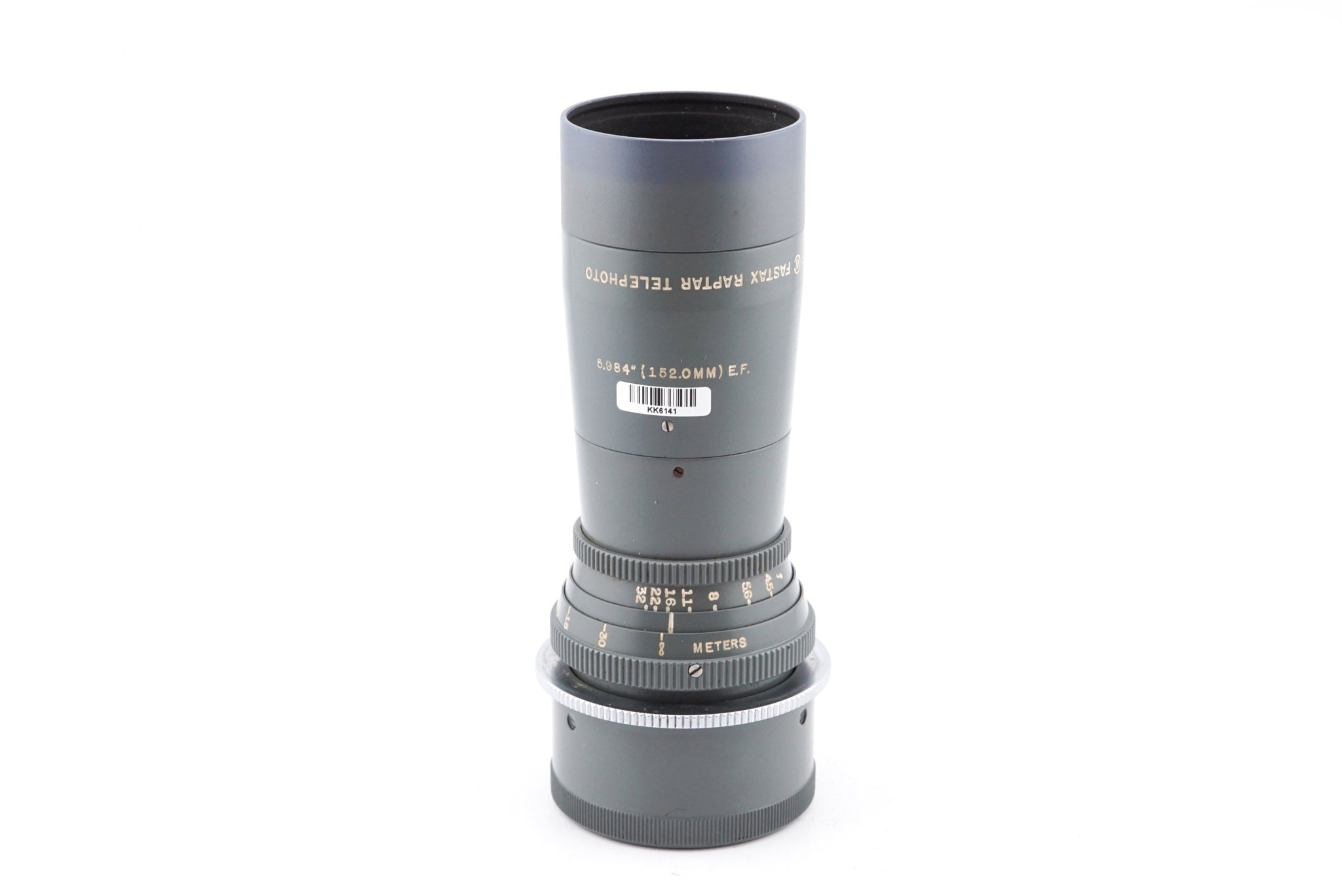 Wollensak 152mm f4.5 Fastax Raptar Telephoto - Lens – Kamerastore