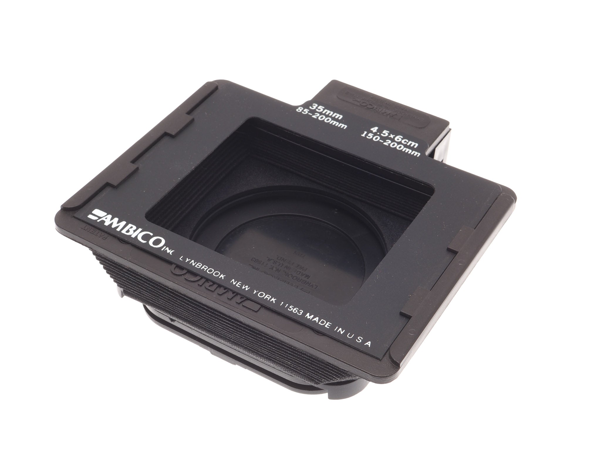 Ambico Compendium Lens Shade #7707 - Accessory – Kamerastore