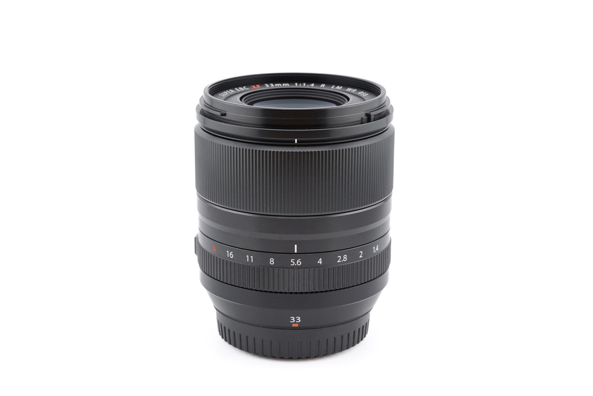 Fujifilm 33mm f1.4 Super EBC Fujinon Aspherical XF R LM WR - Lens ...