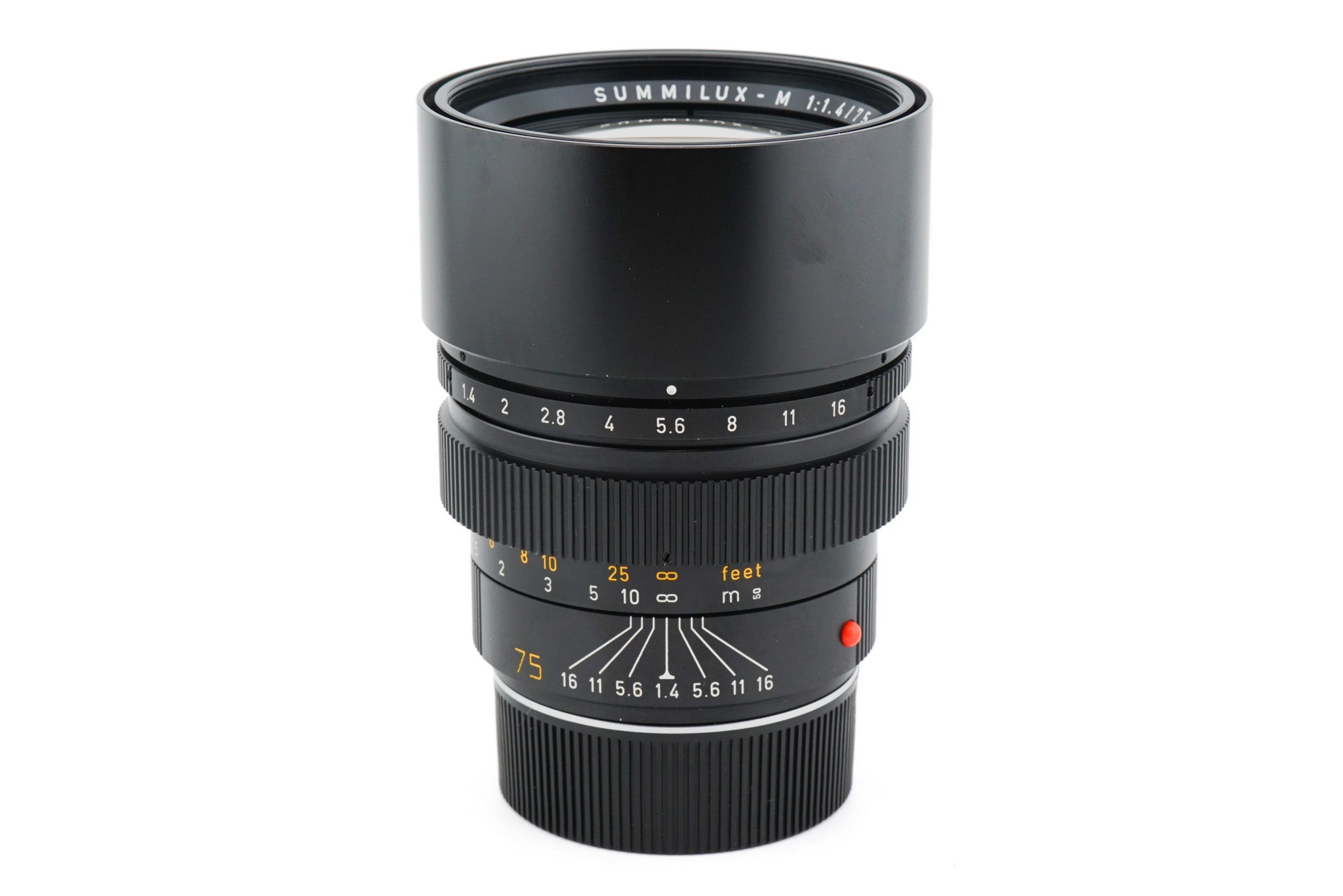 Leica 75mm f1.4 Summilux-M (Type II) (11815) - Lens – Kamerastore
