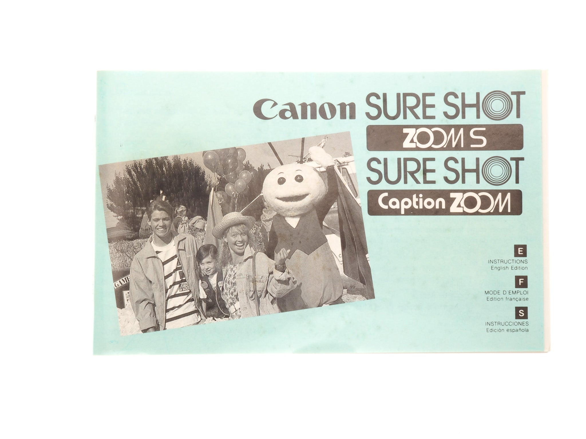 Canon Sure Shot Zoom S / CaptionZoom Instructions – Kamerastore