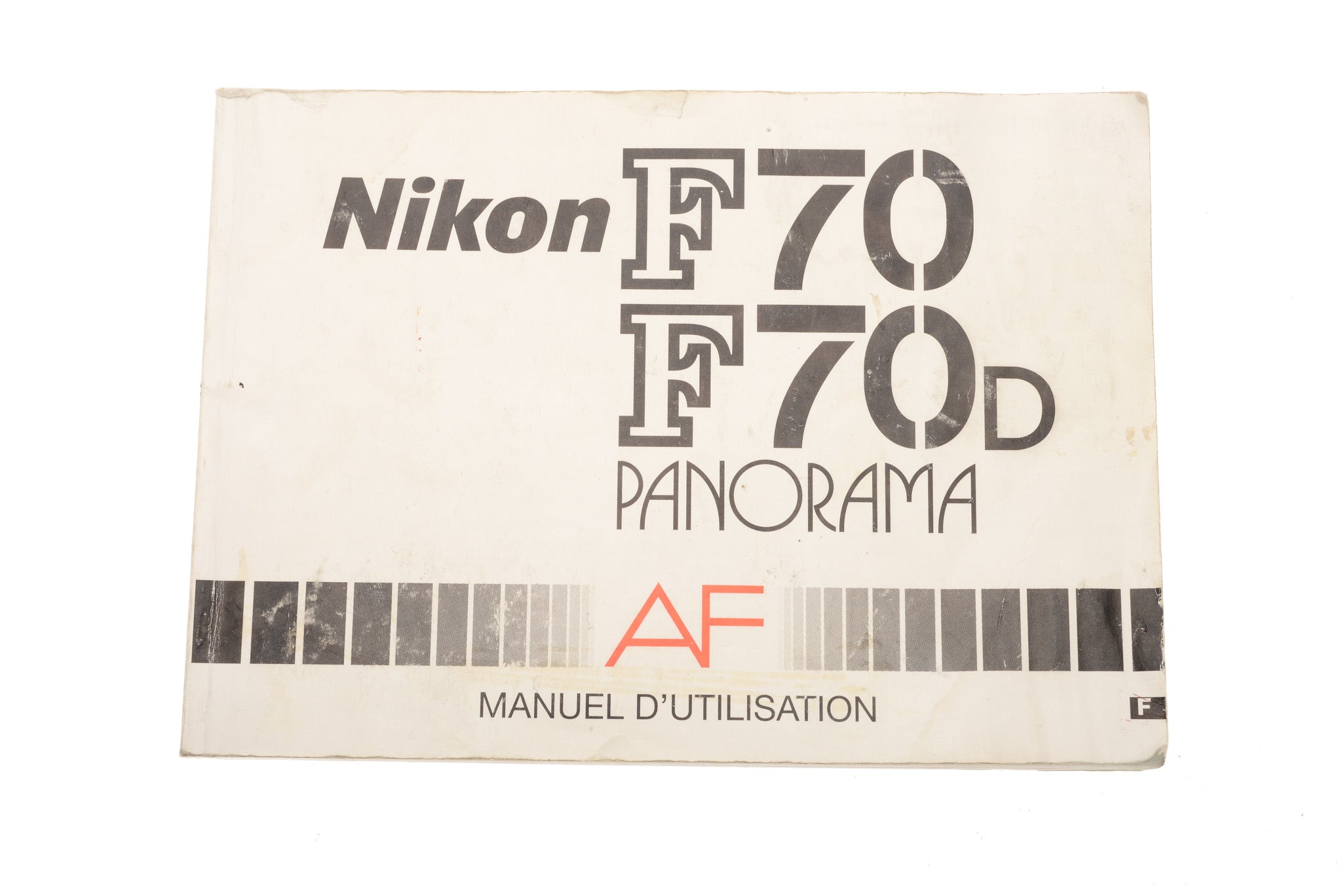 Nikon F70/F70D AF Panorama Instruction Manual – Kamerastore