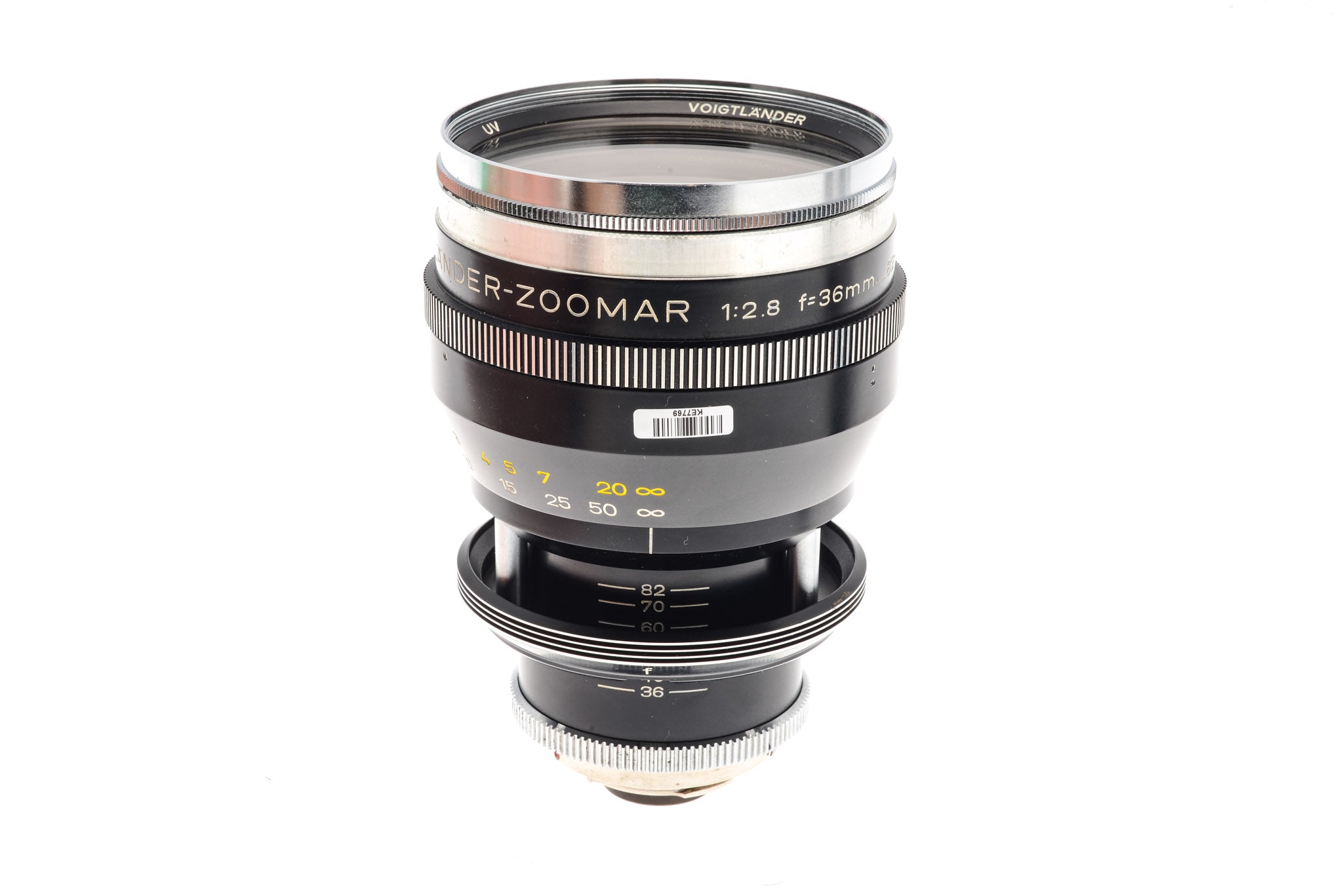 Voigtländer Zoomar 36-82mm f2.8 - Lens – Kamerastore