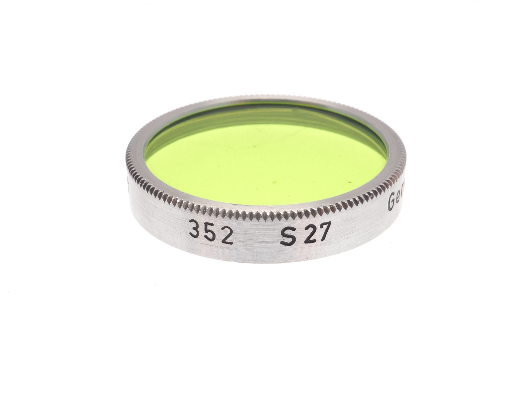 Zeiss Ikon S27 Yellow Green Filter GR 2x 352 - Accessory – Kamerastore
