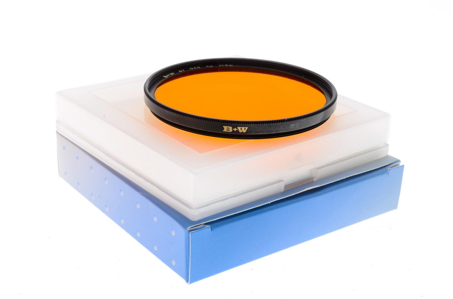 B+W 67mm Yellow Orange Filter 040 4x - Accessory – Kamerastore