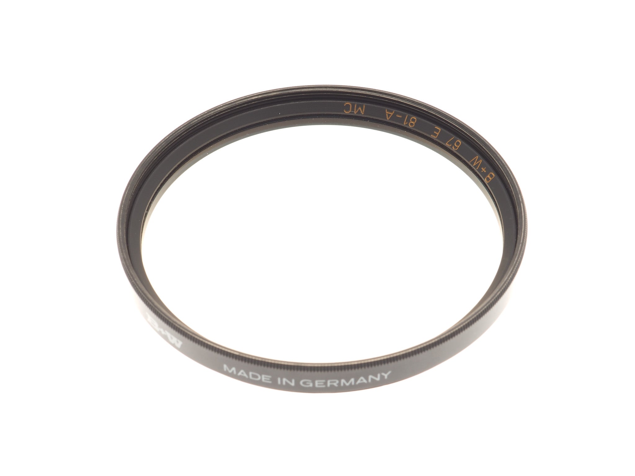 B+W 67mm 81-A MC Filter - Accessory – Kamerastore