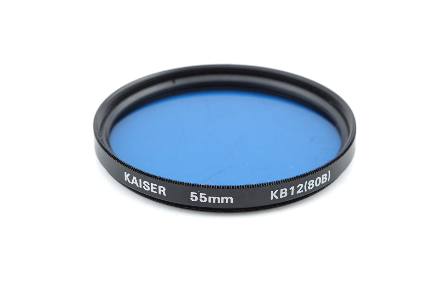 Kaiser 55mm Color Correction Filter KB12 (80B) - Accessory – Kamerastore