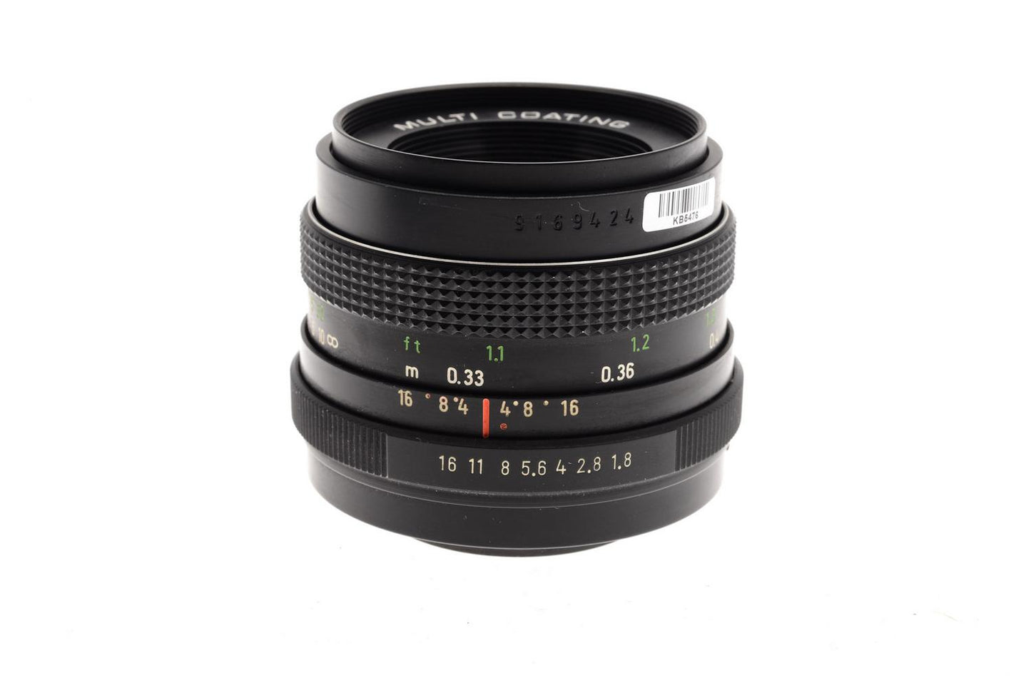 Pentacon 50mm f1.8 Auto Multi Coating - Lens – Kamerastore
