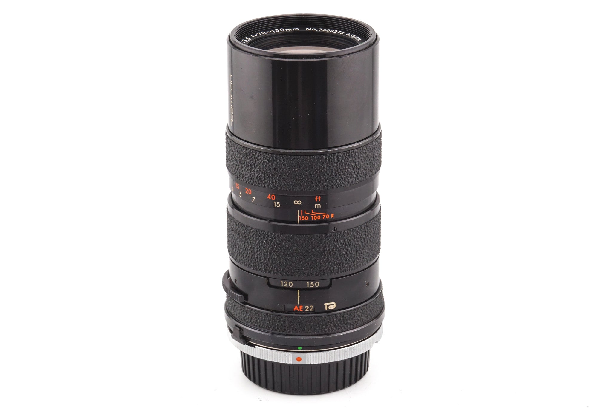 Tamron 70-150mm f3.5 BBAR Multi C. Zoom - Lens – Kamerastore