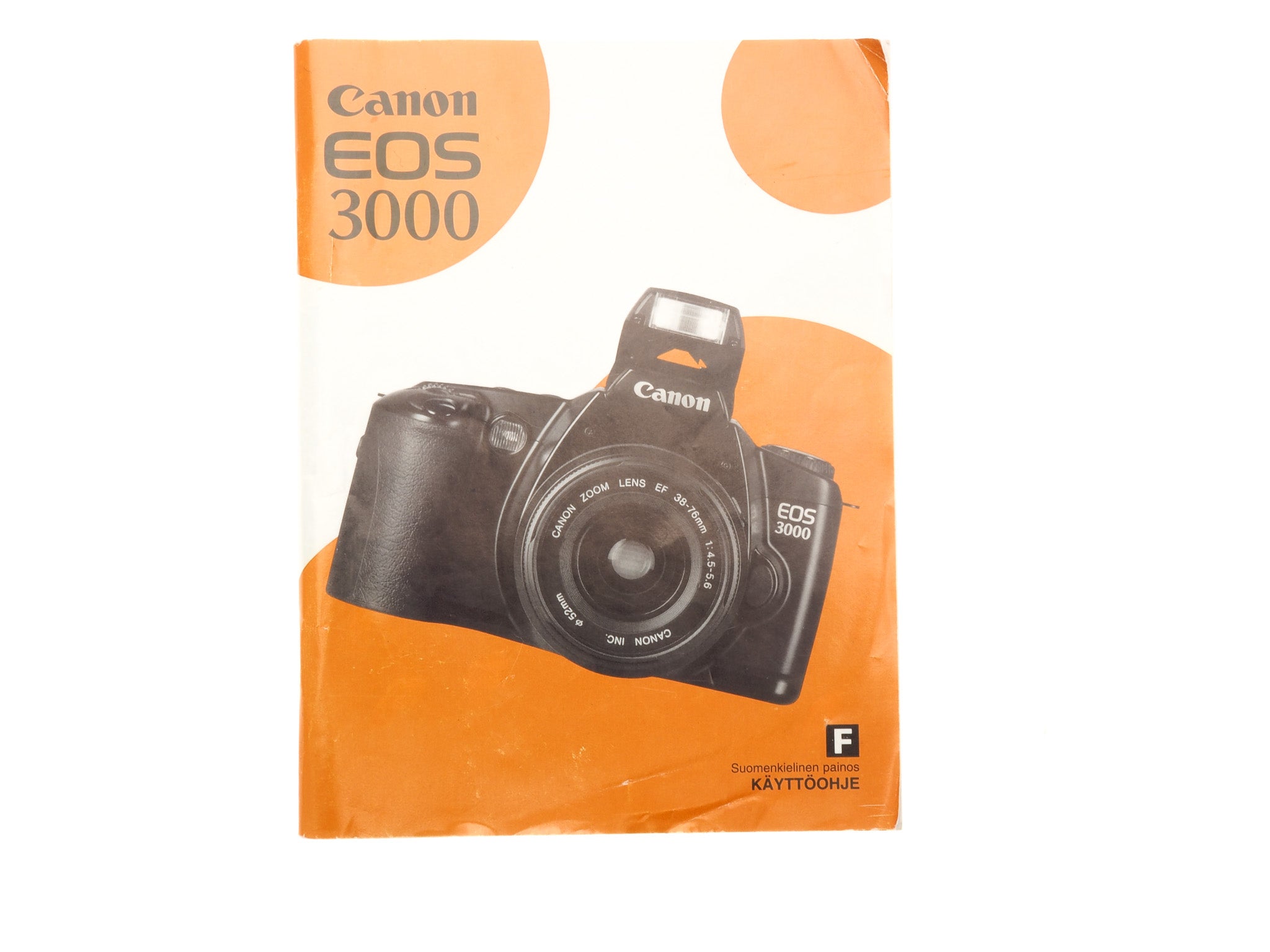 Canon EOS 3000 Instructions - Accessory – Kamerastore