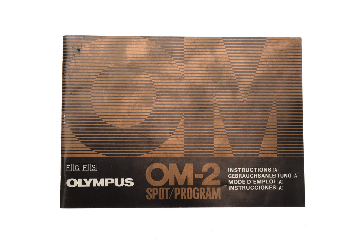 Olympus OM-2 Spot/Program Instructions - Accessory – Kamerastore