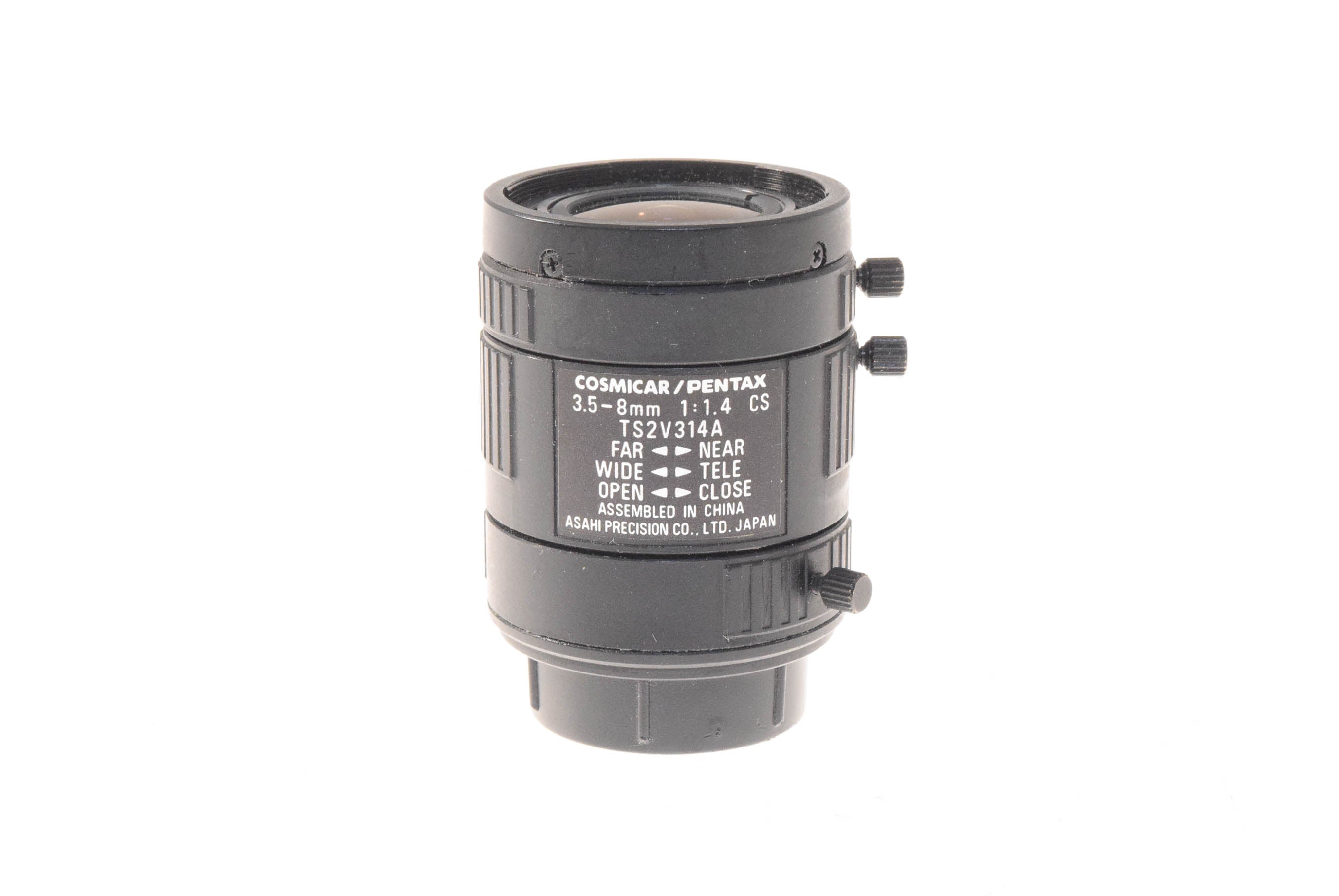 Pentax 3.5-8mm f1.4 Cosmicar CS - Lens – Kamerastore