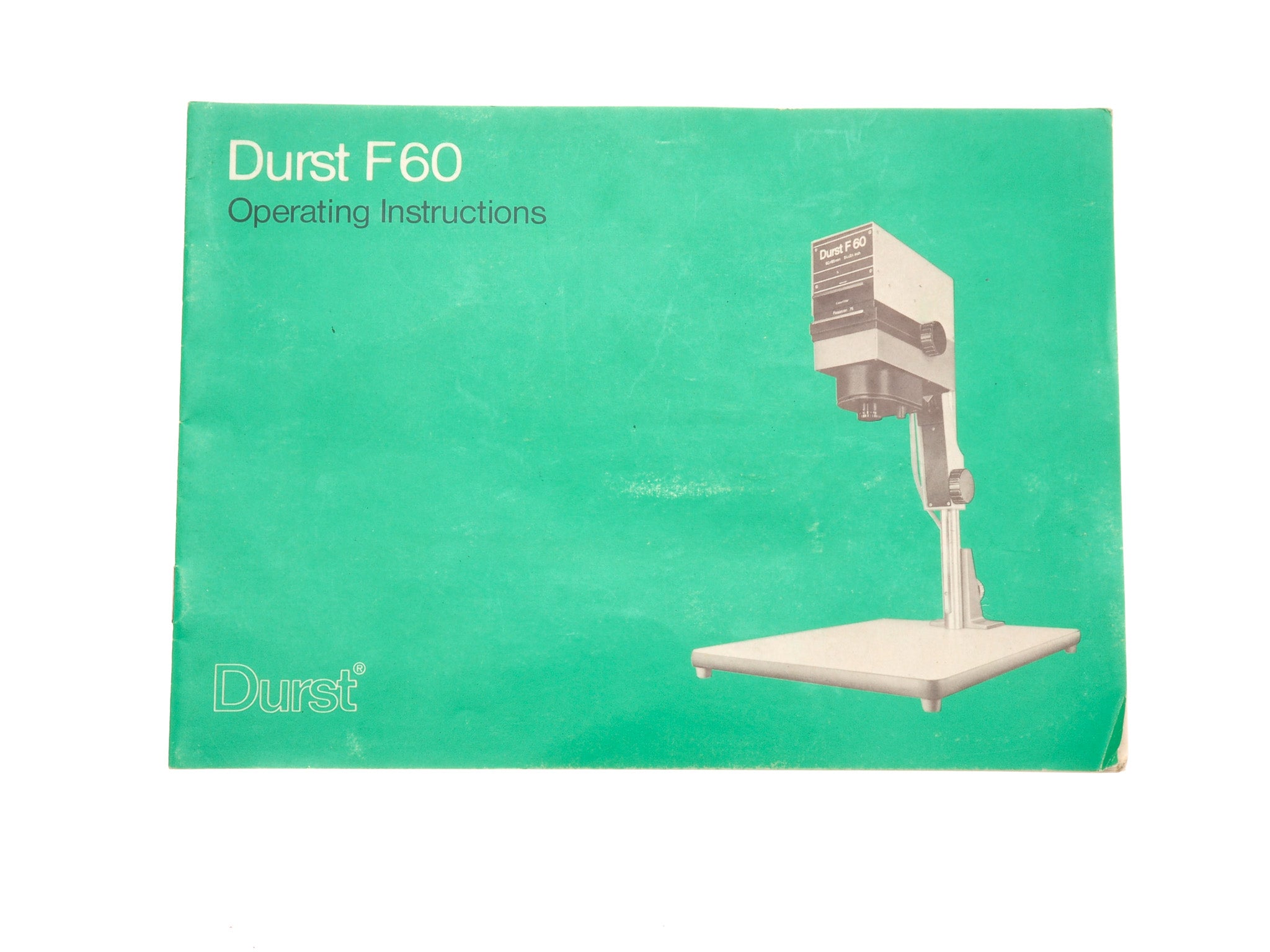 Durst F60 Instructions - Accessory – Kamerastore