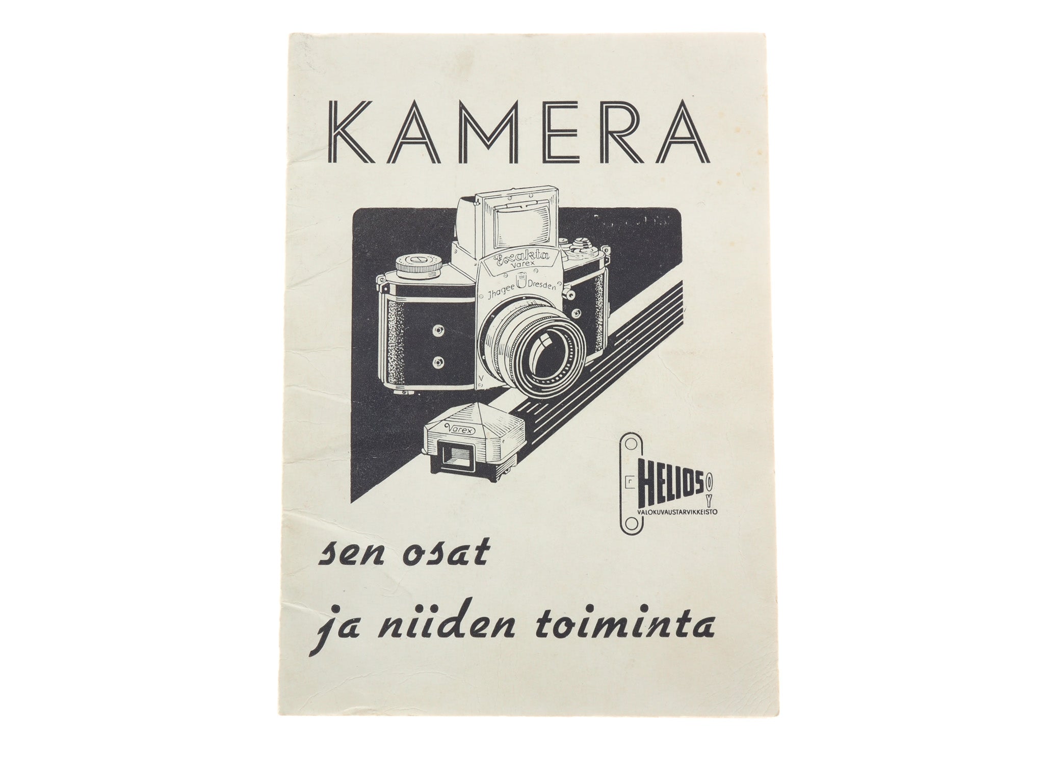 Exakta Varex Instructions - Accessory – Kamerastore