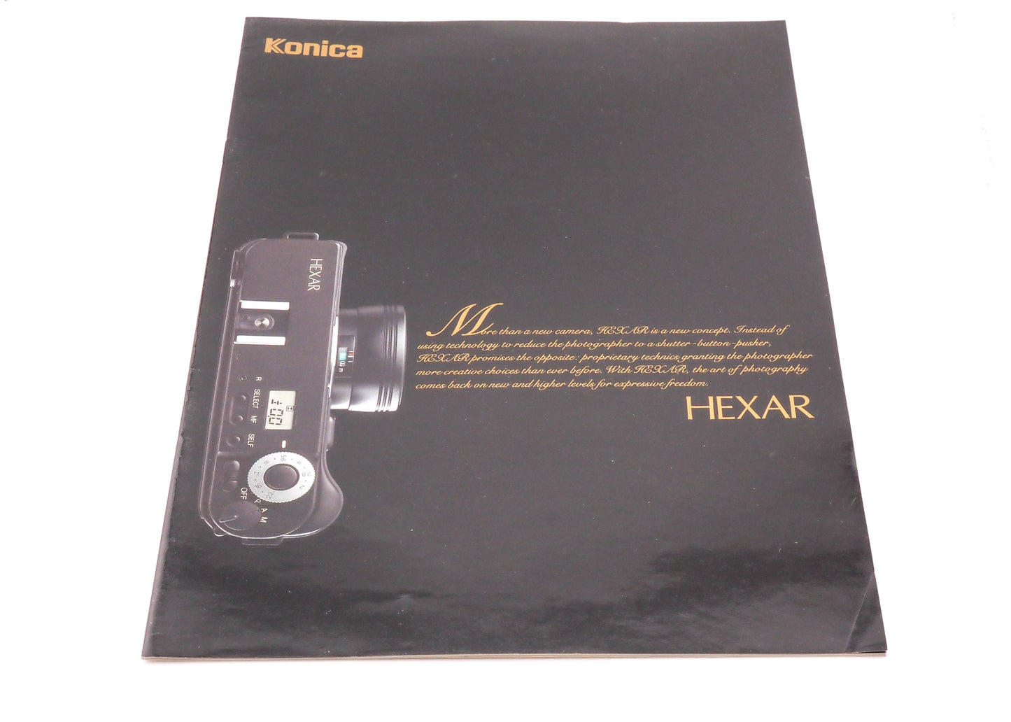 Konica Hexar Brochure - Accessory – Kamerastore