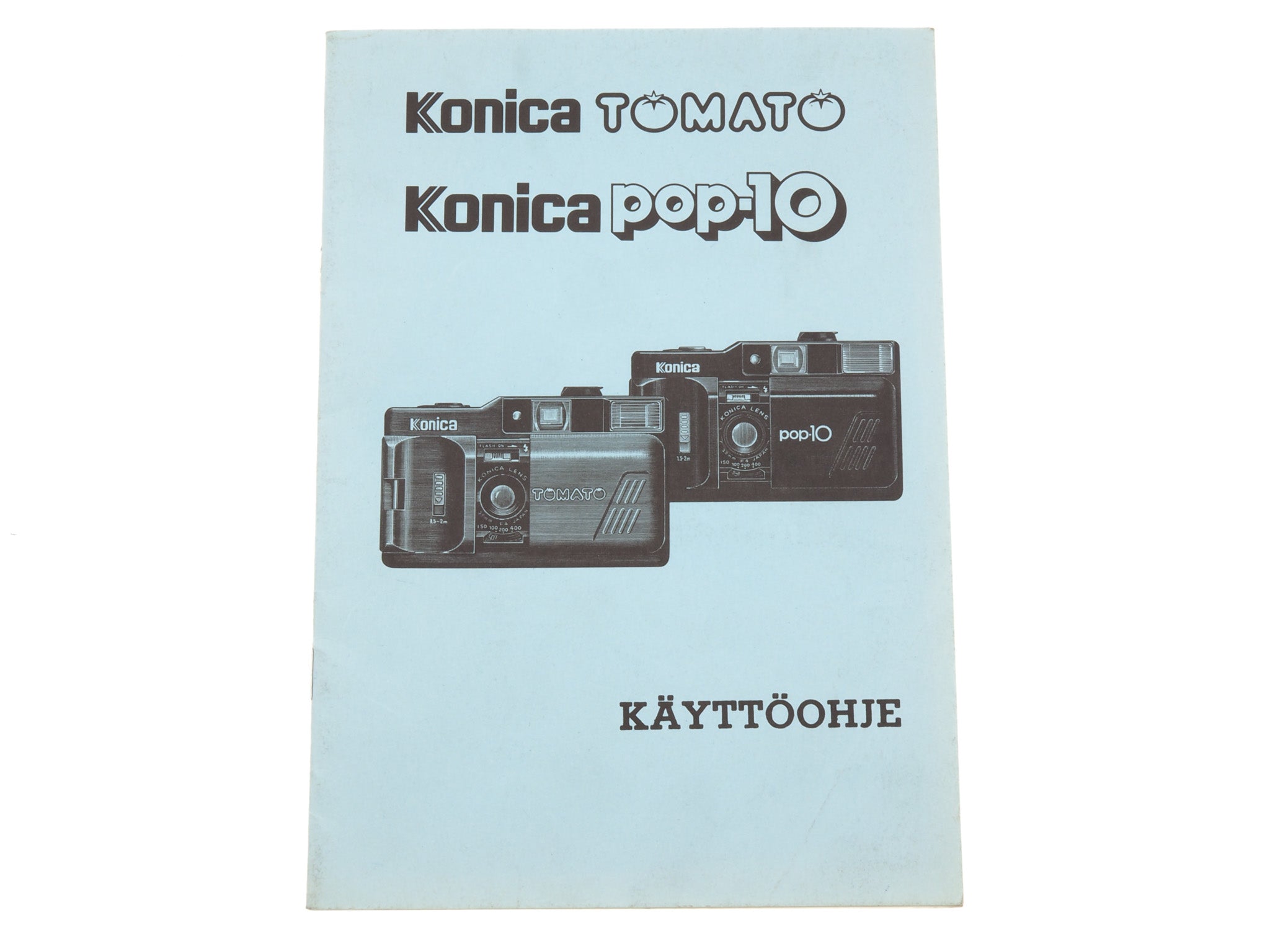 Konica Pop-10 / Tomato Instructions - Accessory – Kamerastore