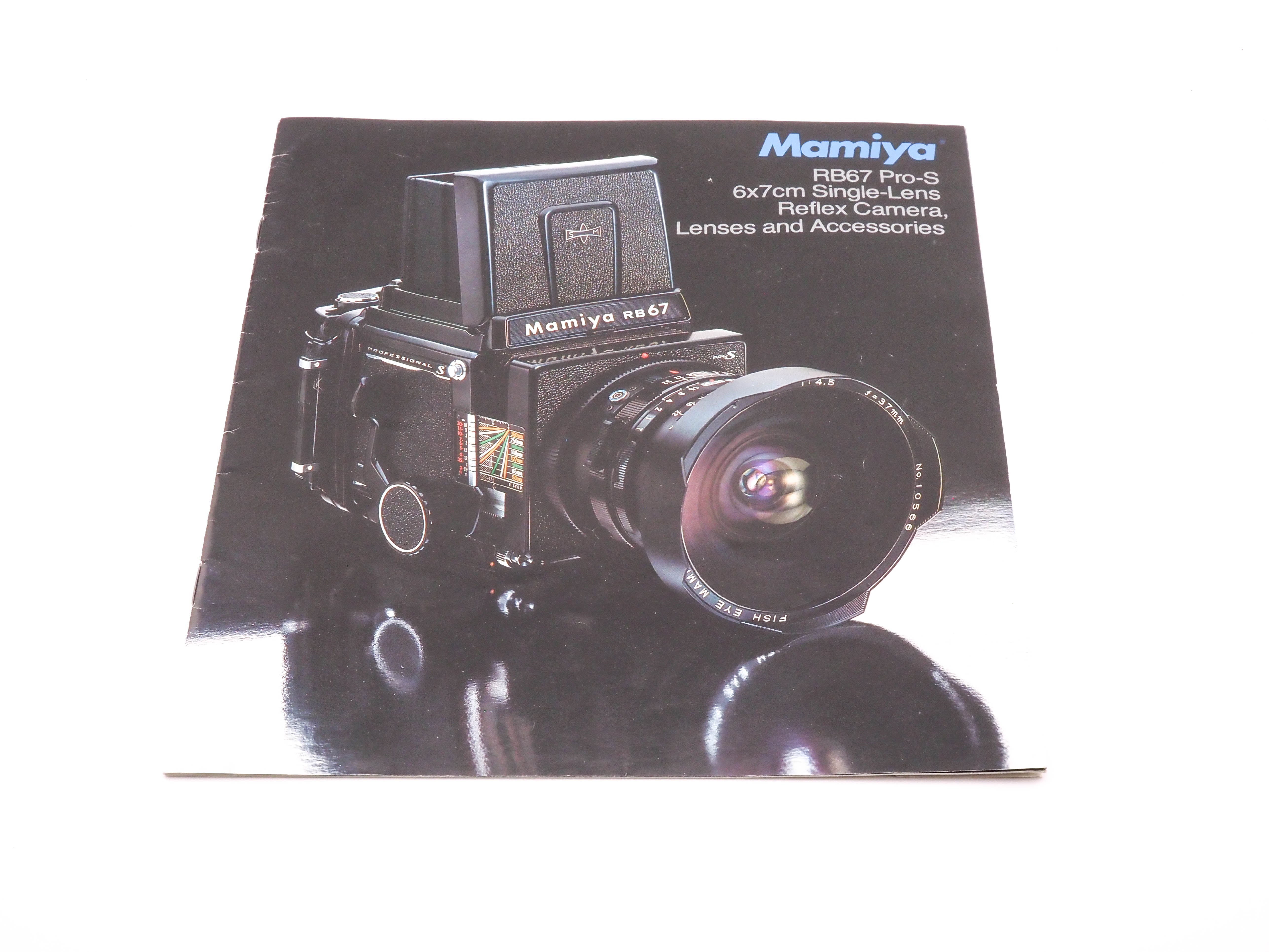 Mamiya RB67 Pro-S Accessories Brochure - Accessory – Kamerastore